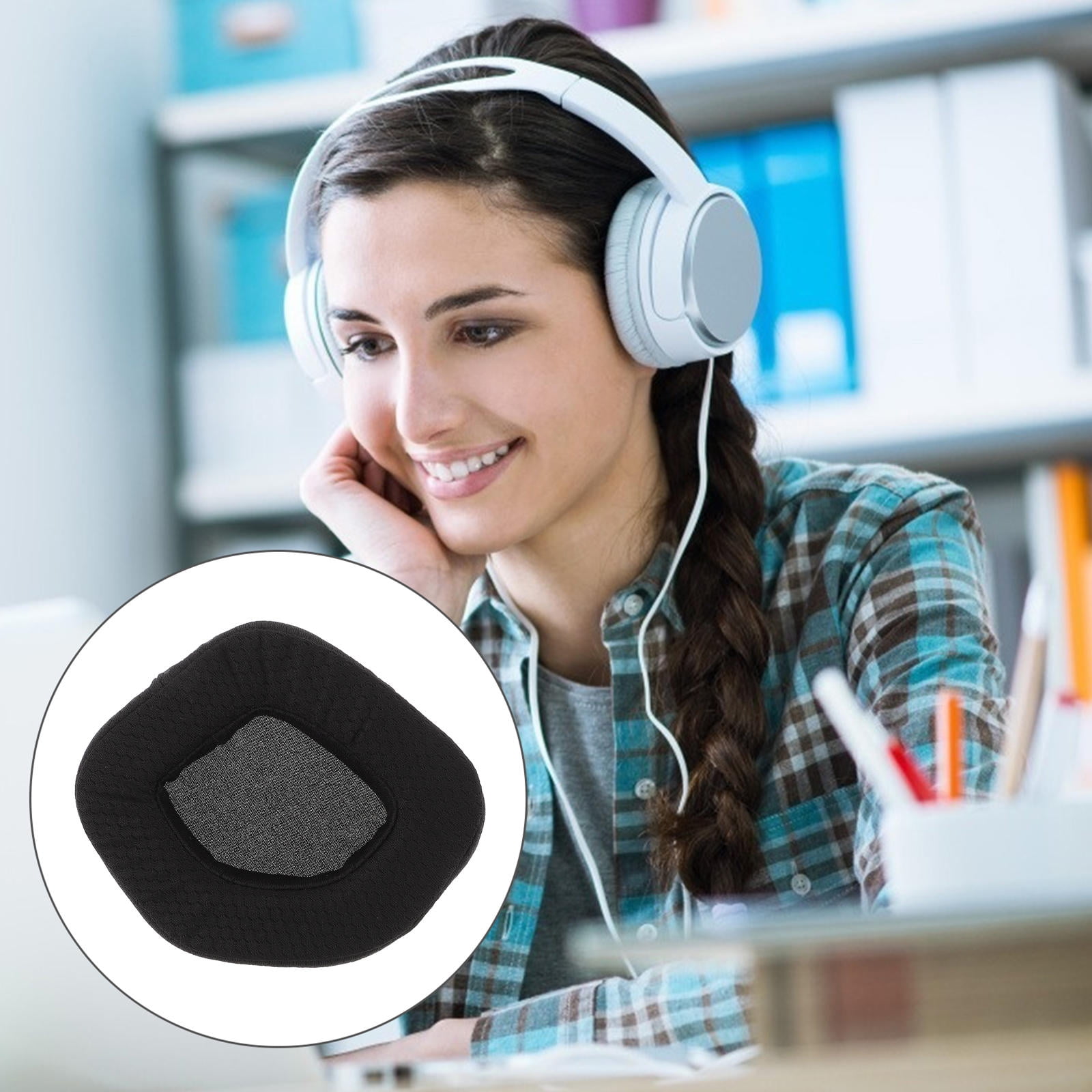 HOMEMAXS Headphone Compatible For Aw988 Replacement Mesh Noise ...