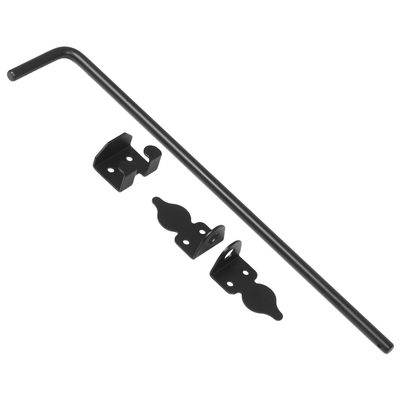 Heavy Duty 18-Inch Gate Cane Bolt Fence Gate Lock Wood Fence Gate Door ...