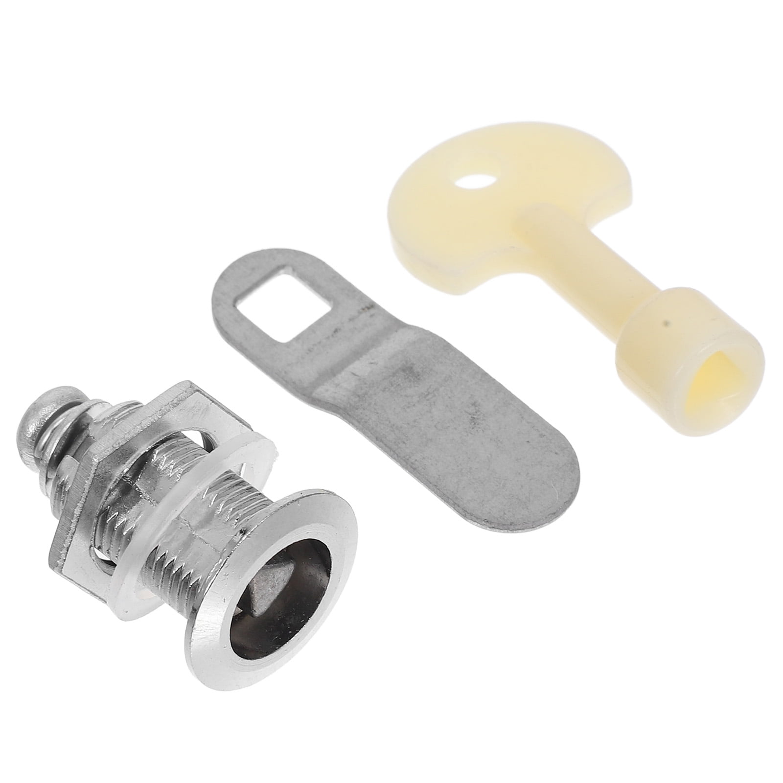 Heavy Duty Trash Can Hardware Set Trash Can Lid Secure Triangular Lock ...