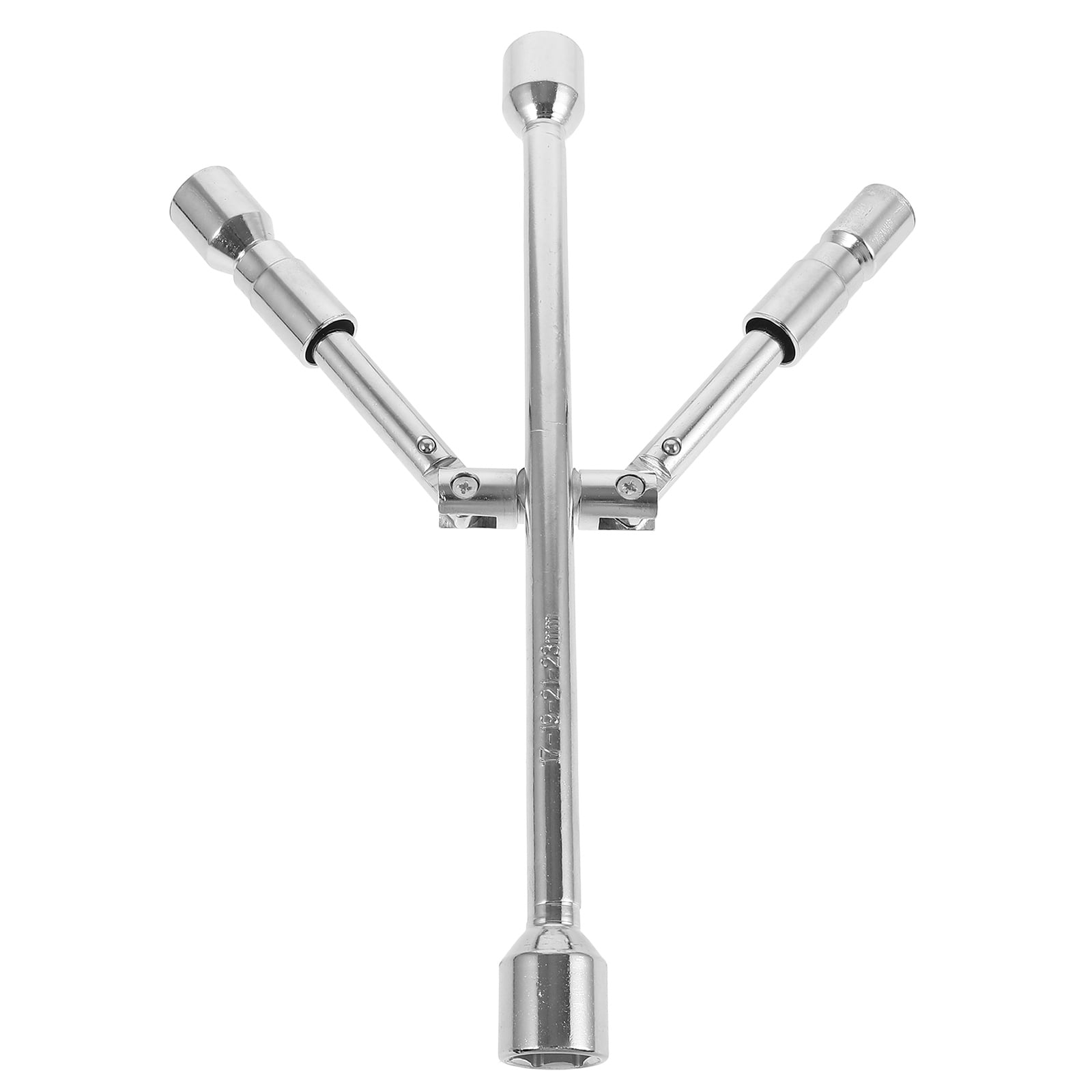 HOMEMAXS Heavy Duty Wheel Wrench 4-way Cross Wrench Lug Wrench Wheel ...