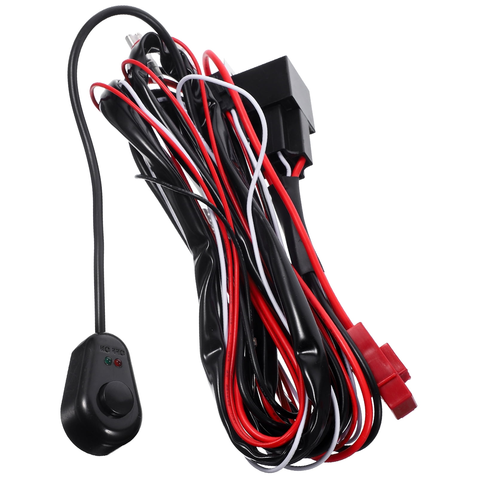 HOMEMAXS Wiring Harness Kit for LED Light Bar with Copper Wires Relay ...