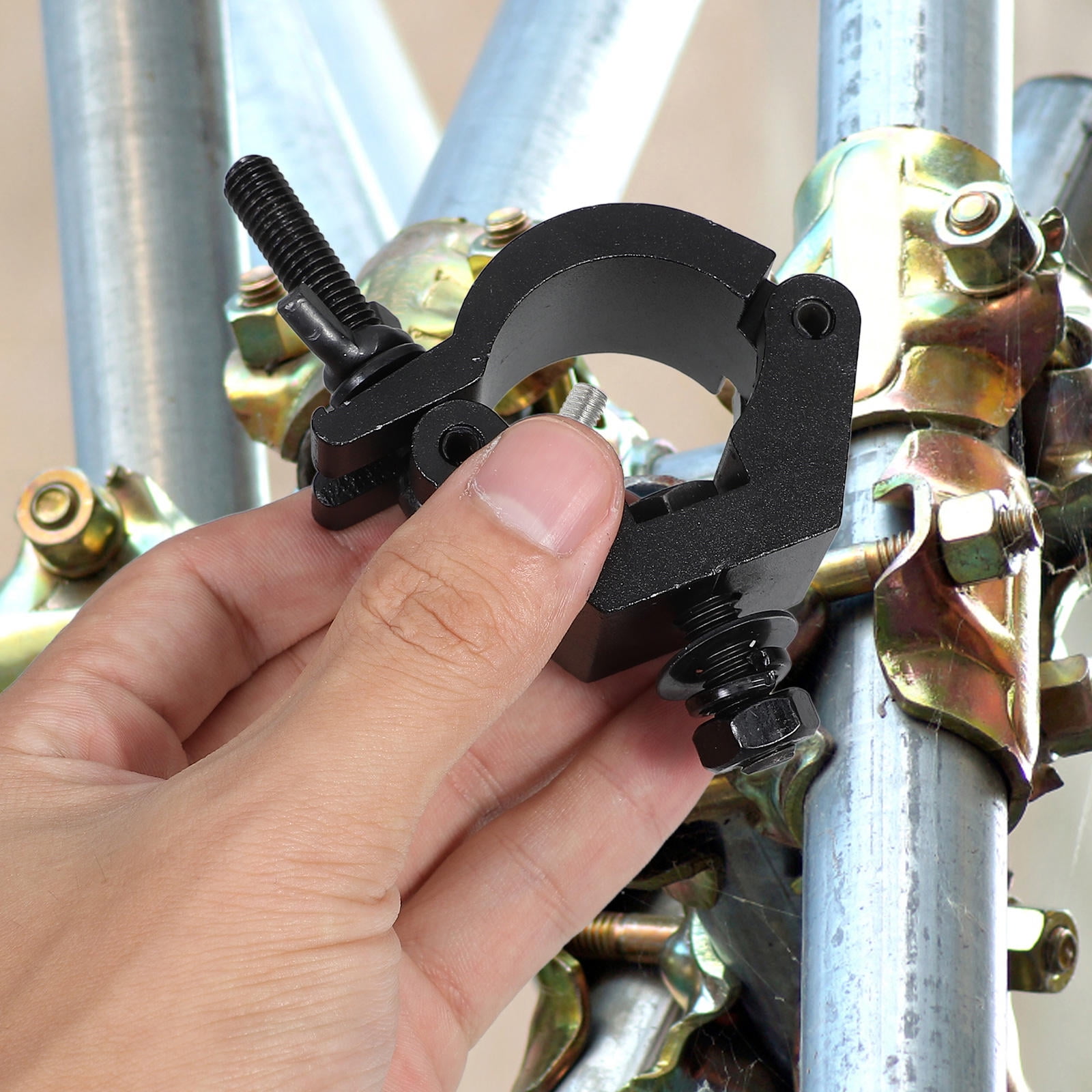 HOMEMAXS Heavy Truss Clamps Aluminum Alloy Lighting Clamps Truss Light ...