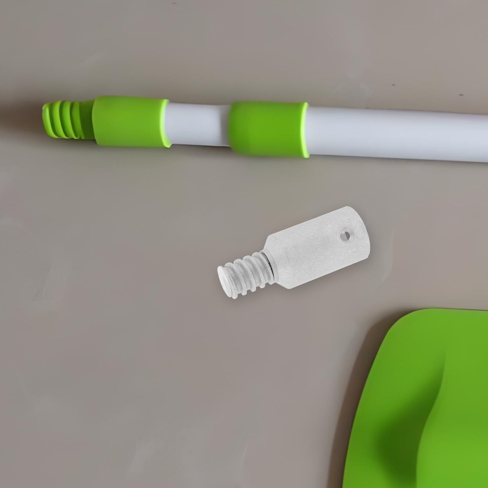 HOMEMAXS Hemoton 2pcs Broom Extension Pole Adapter Tips Metal Threaded ...