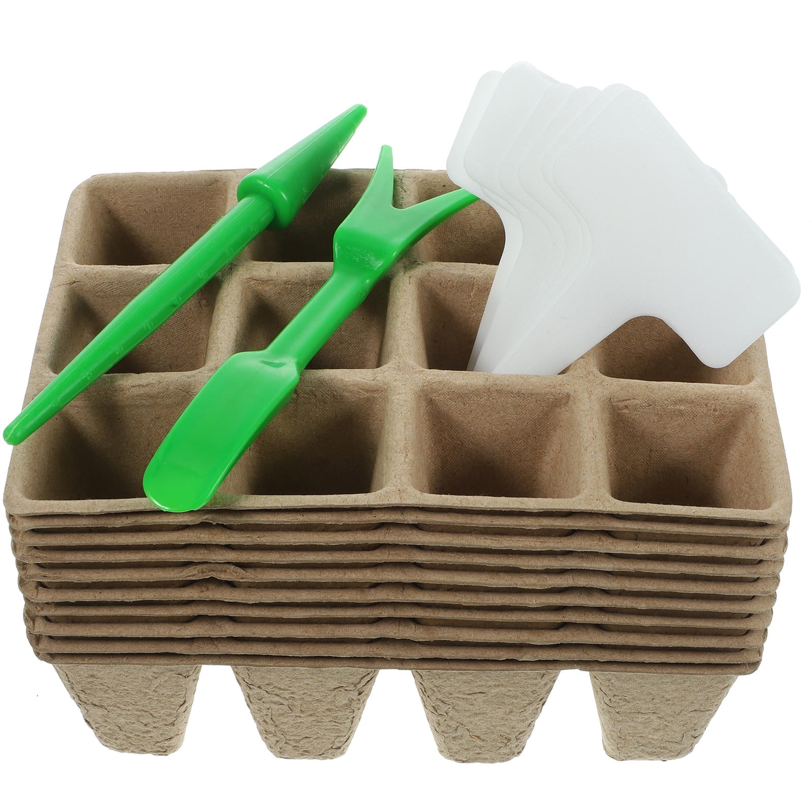 HOMEMAXS Herb Grower Planting Nursery Box Set Transplanting Plants ...