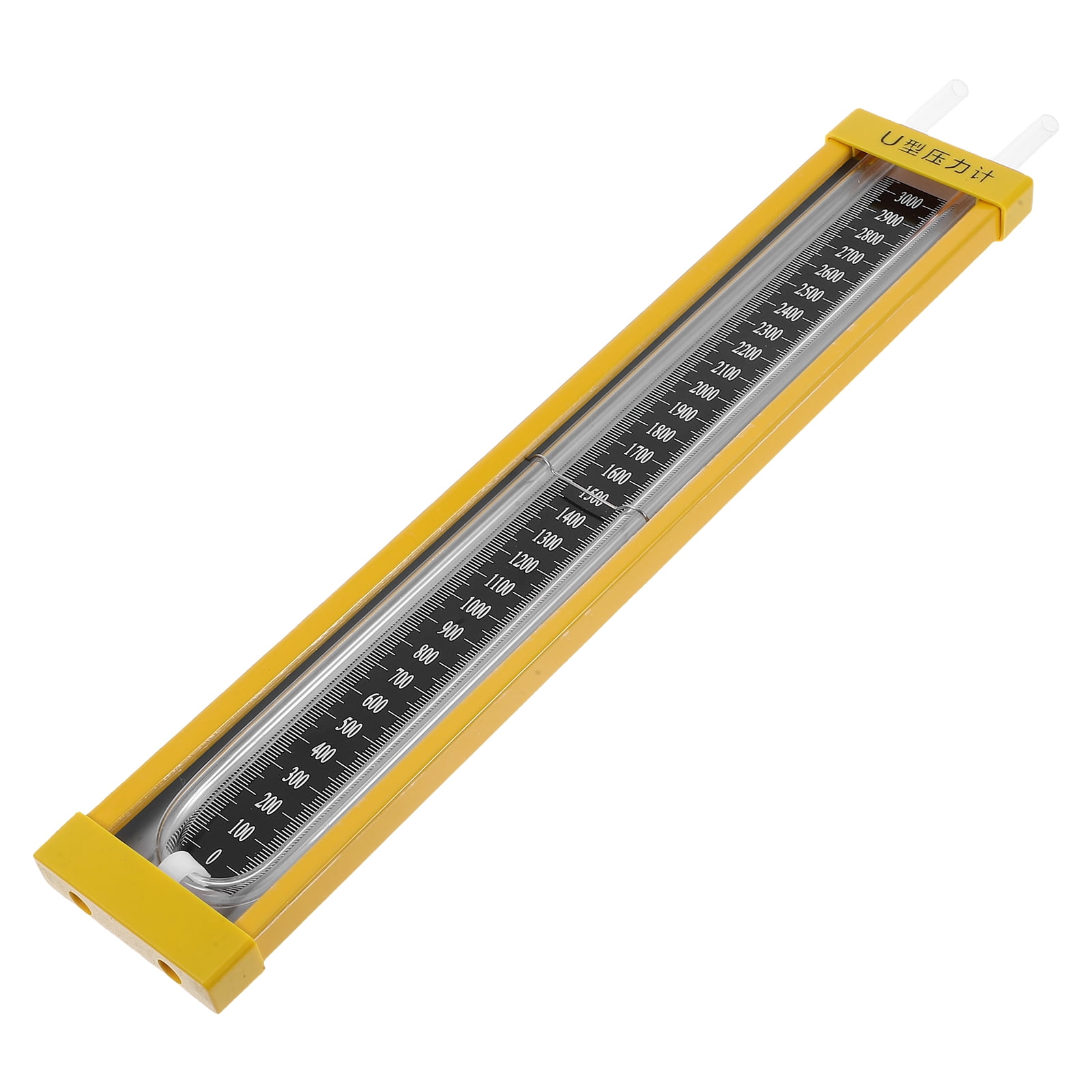 HOMEMAXS High Accuracy U-Tube Manometer Water Column Gauge Gas Pressure ...