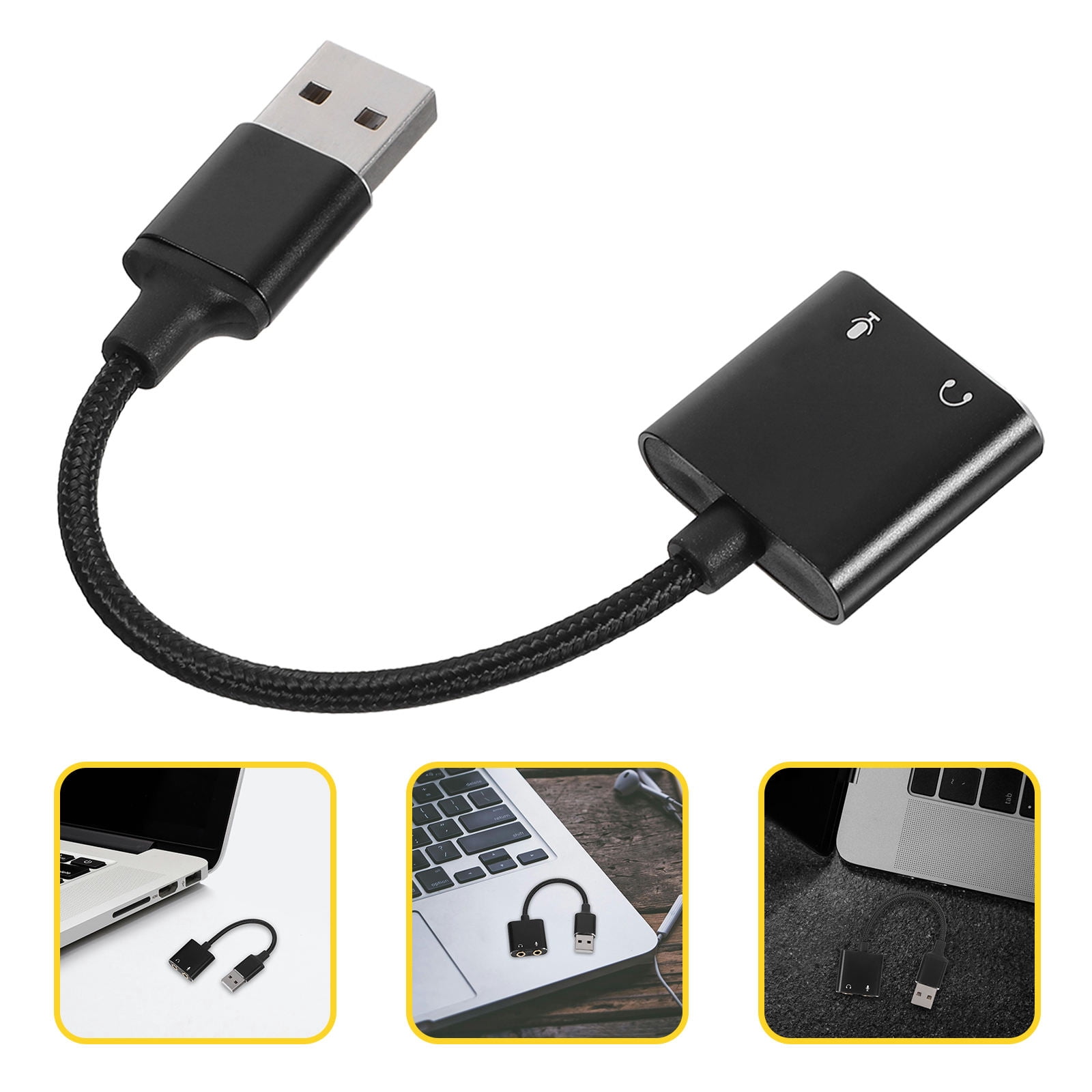 HOMEMAXS High-Fidelity Audio Usb Audio Interface With Headphone Mic ...