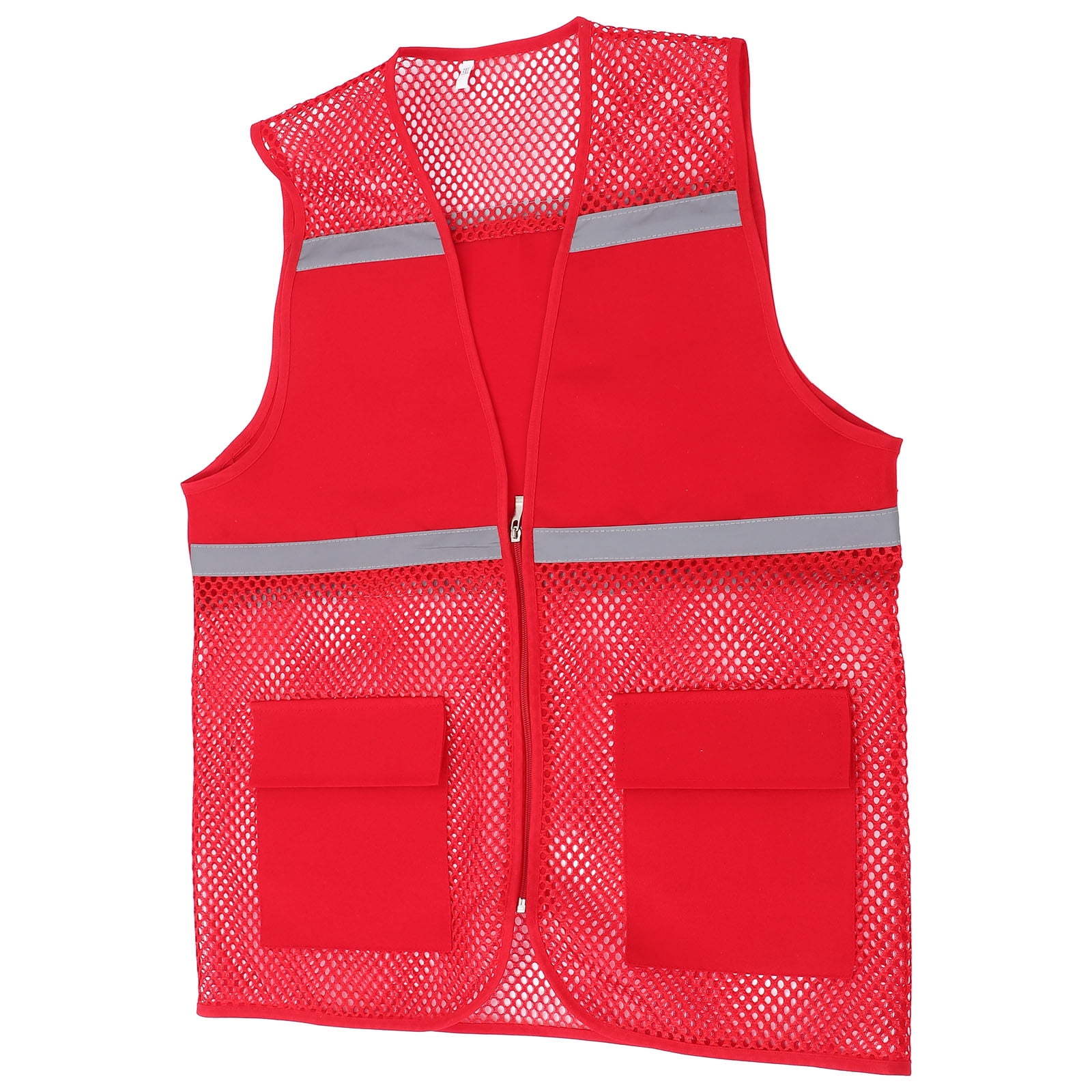 HOMEMAXS High Visibility Reflective Vest Safety with Multiple Pockets ...