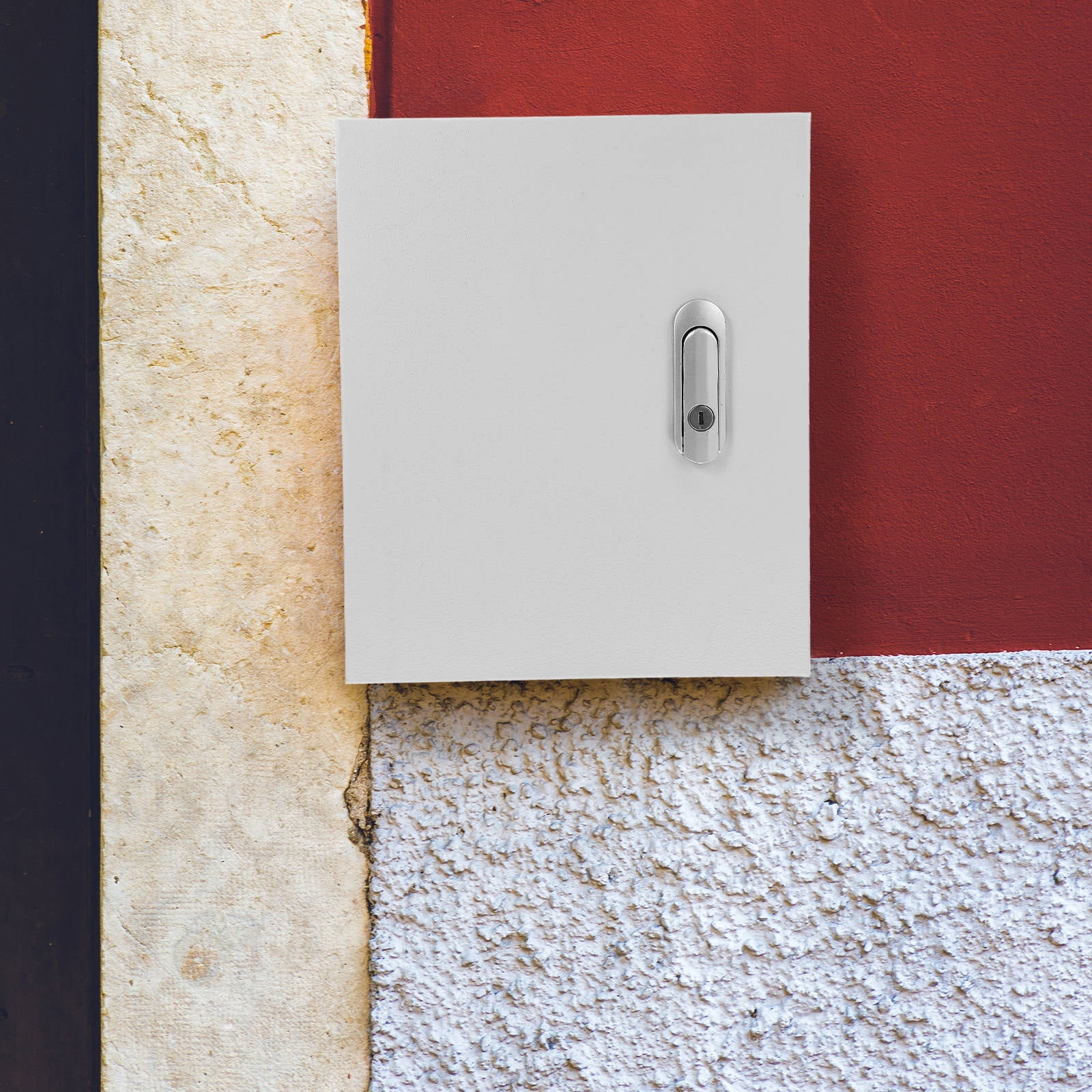 Hinged Cover Stainless Steel Latch Junction Box With Mounting Plate ...