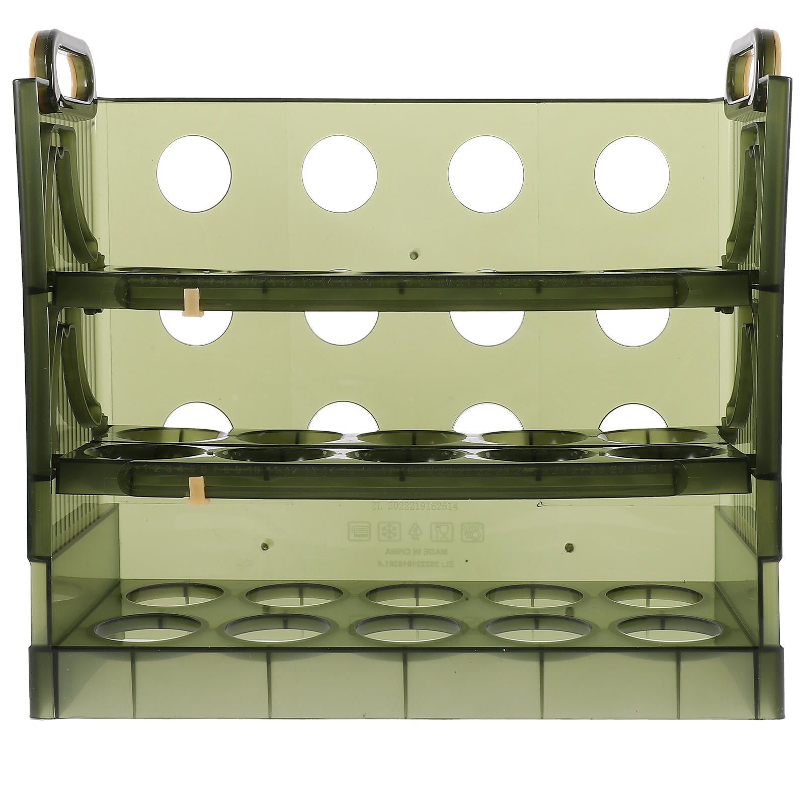 HOMEMAXS Holder Egg Storage Carton Easy Clean Container - Walmart.com