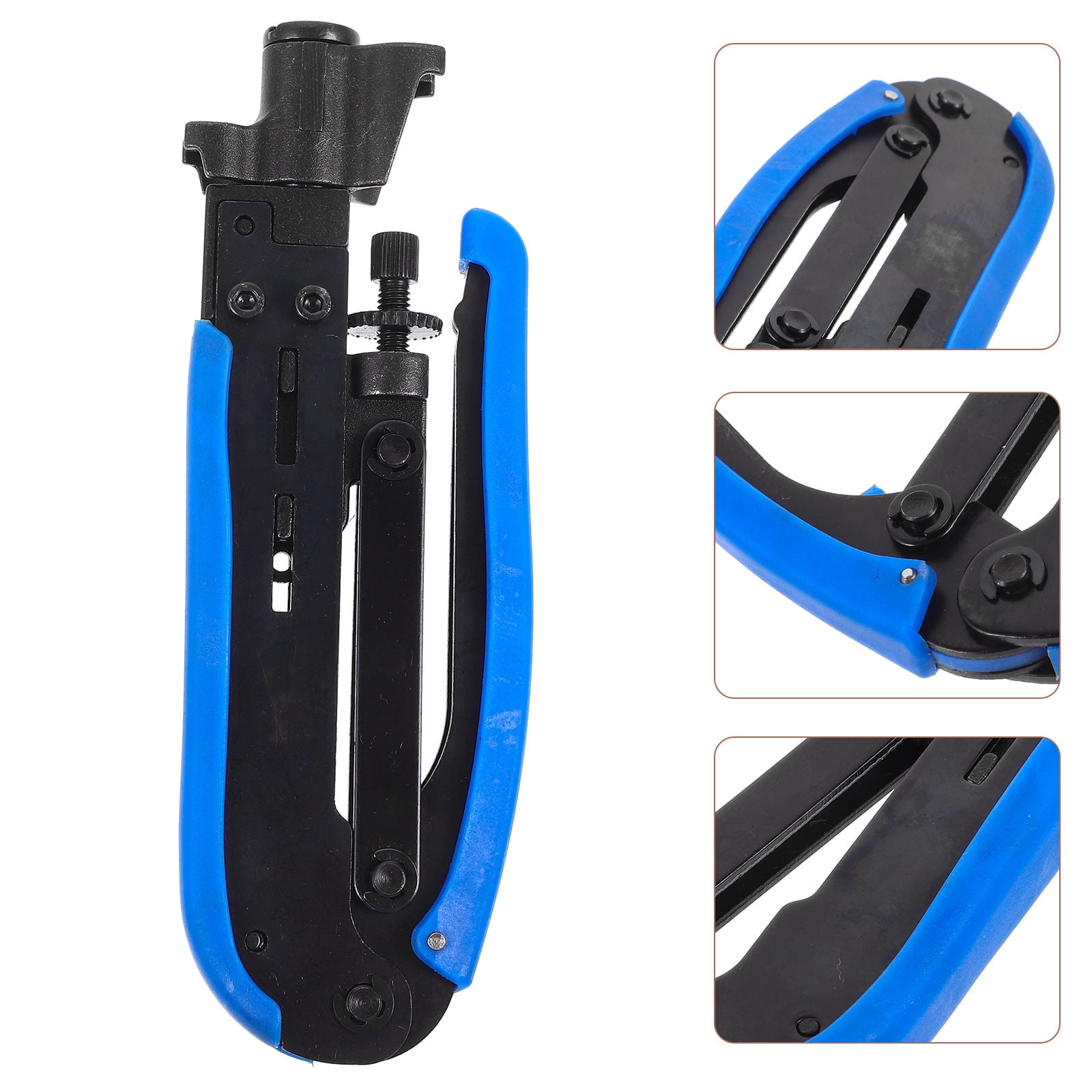 HOMEMAXS Home Coax Crimper Small Coax Compression Tool Professional ...