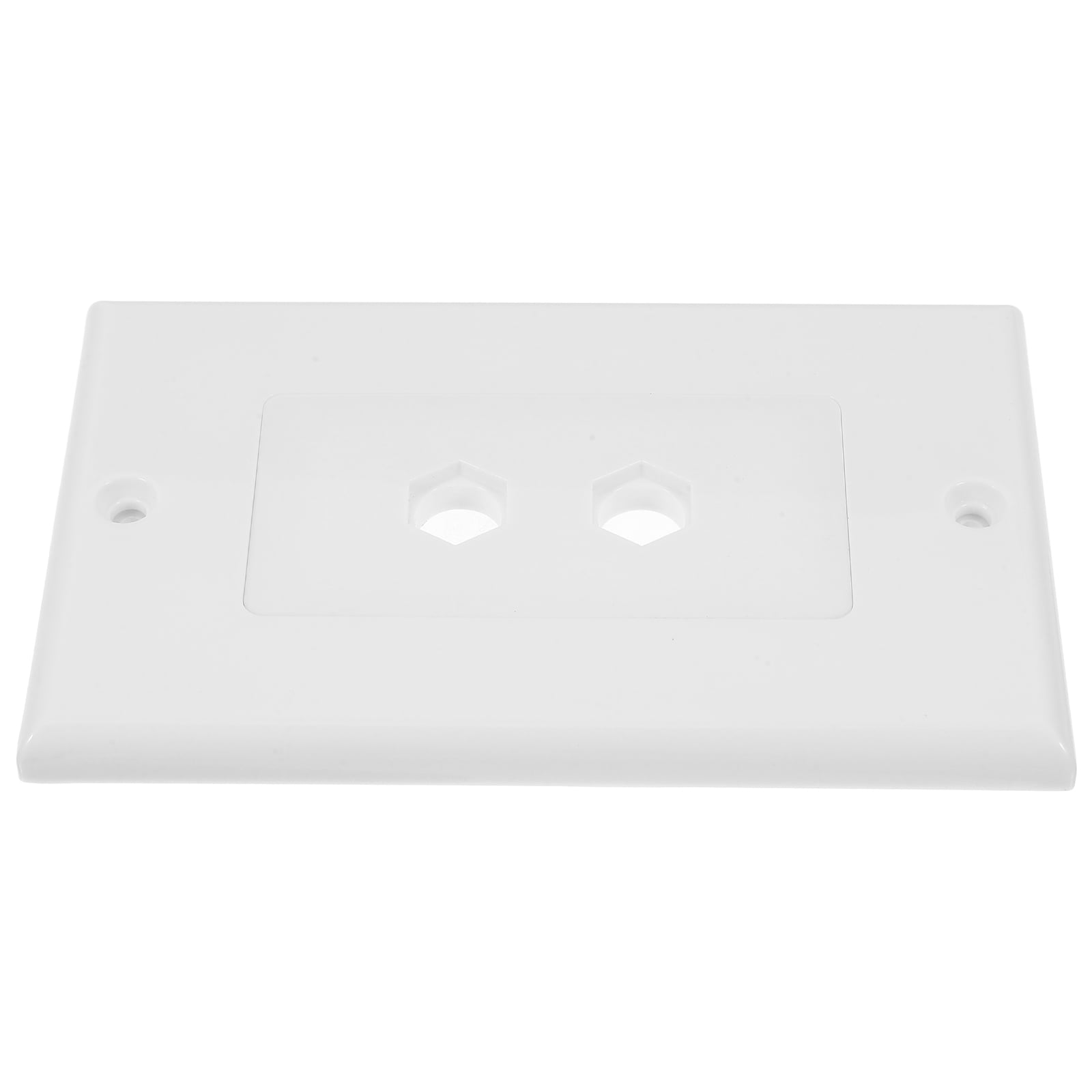 Home Theater Wall Plate With Banana Binding Post 2-Gang Coupler Type ...