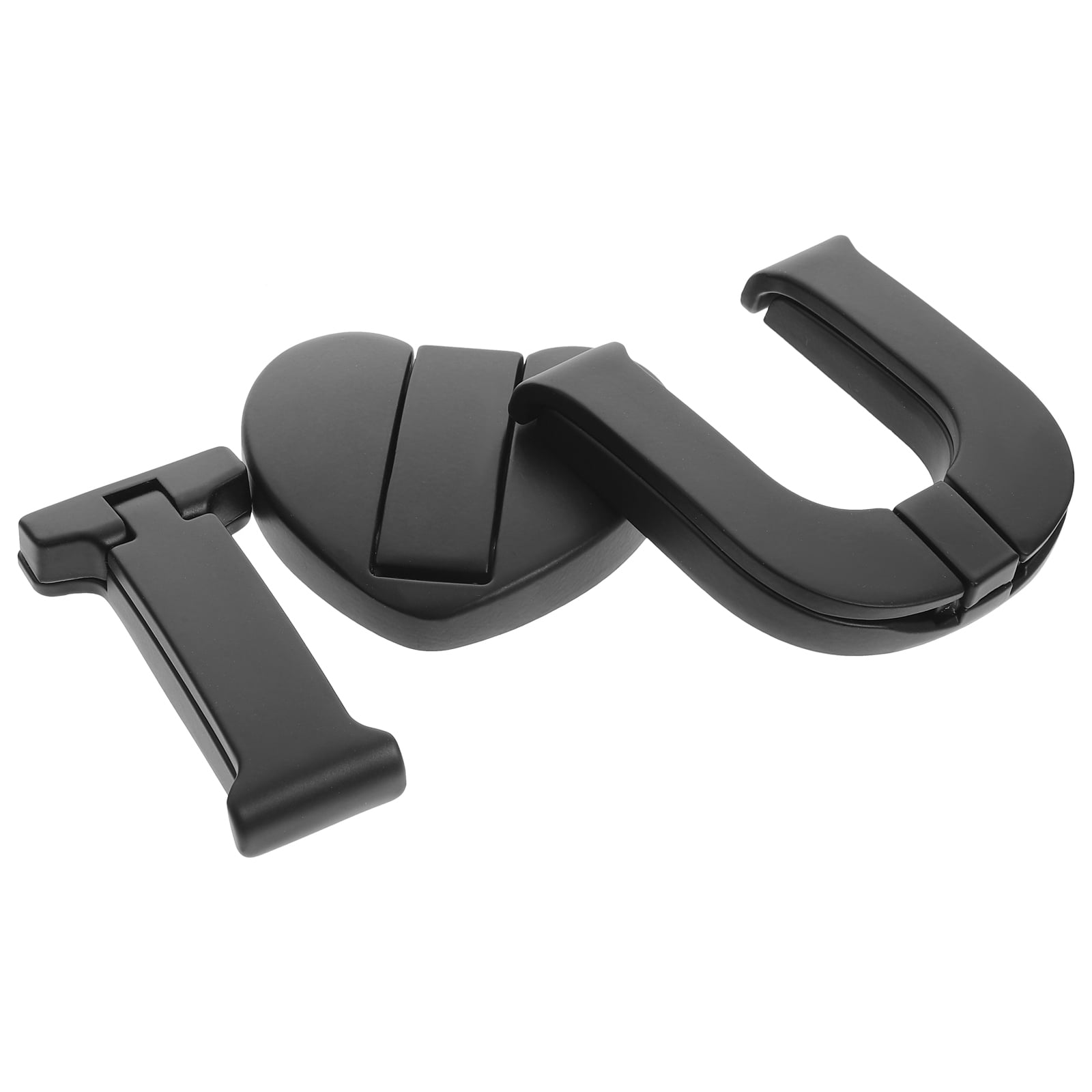 HOMEMAXS Hooks for Hanging I Love You Hook up Letter I Hooks 7X3.6X1 ...