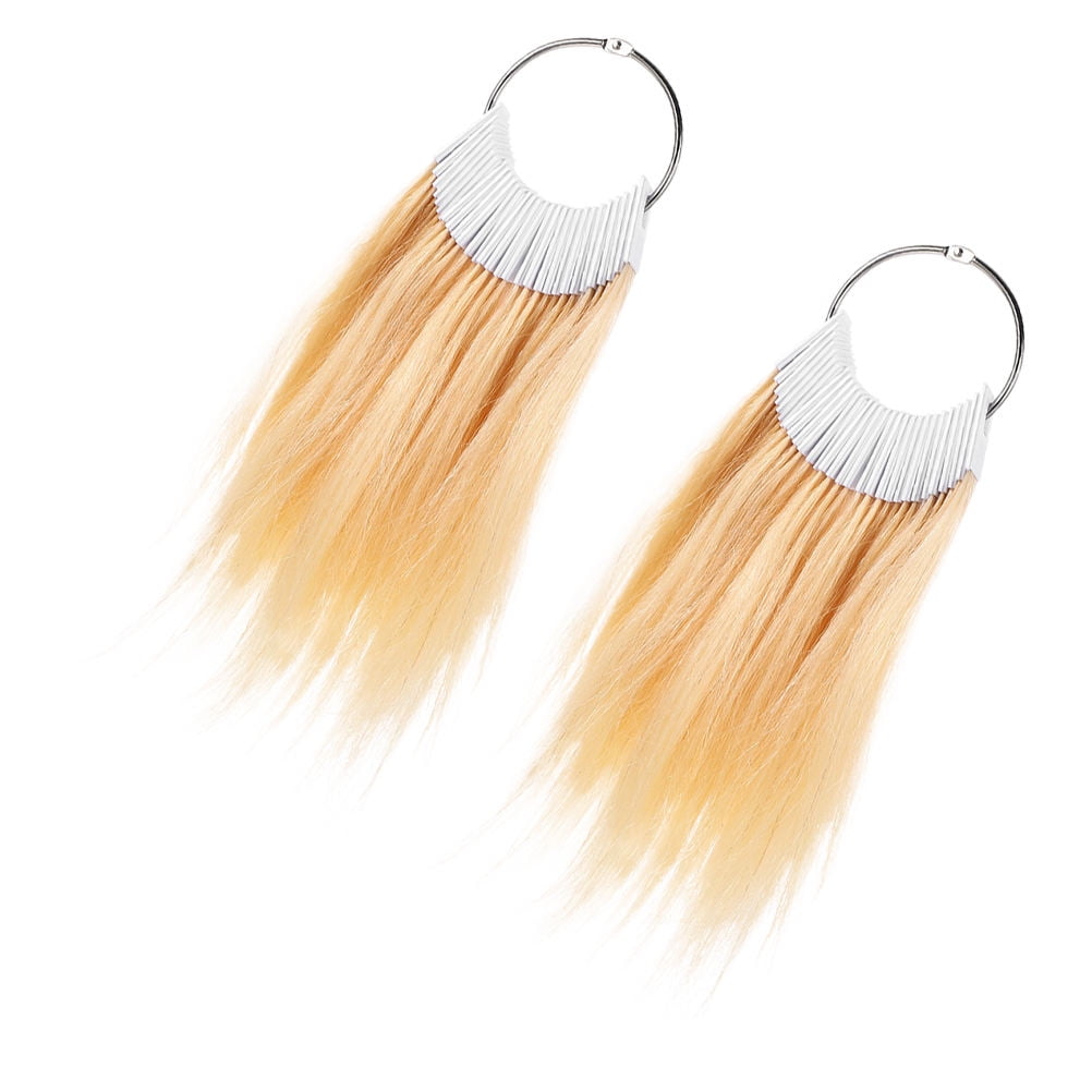 HOMEMAXS Human Hair Color Sample Ring for Testing Hair Color in Salons ...