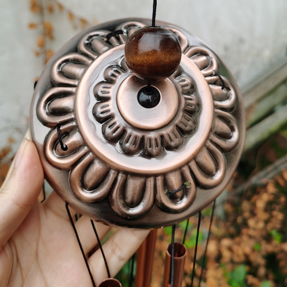 HOMEMAXS Hummingbird Hanging Bell Wind Chimes for Garden Decorations ...