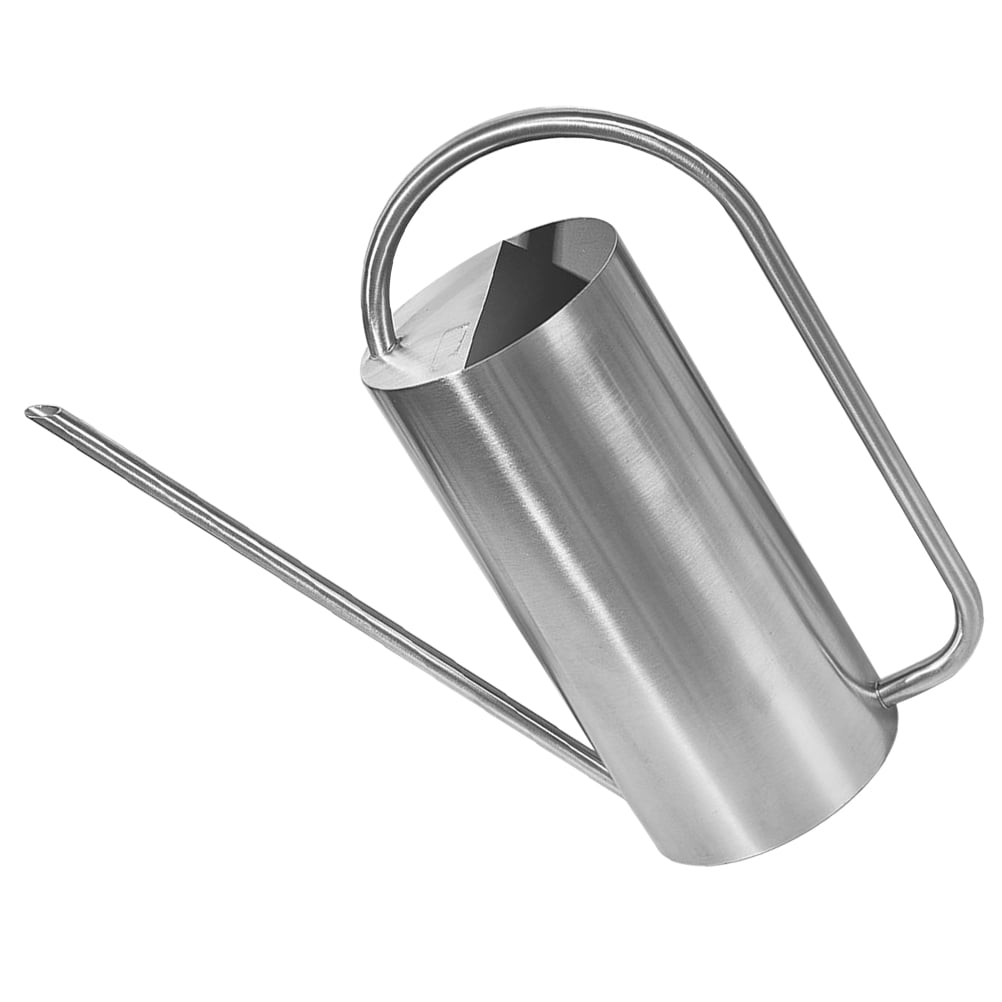 HOMEMAXS Indoor Watering Can Stainless Steel Water Can with Long Spout ...