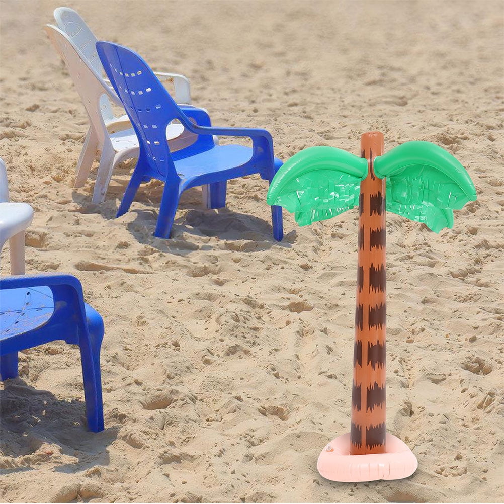 HOMEMAXS Inflatable Palm Tree Toy Tropical Party Photo Booth Prop ...