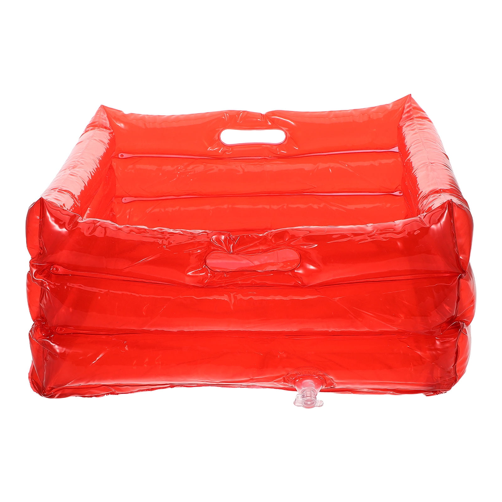 HOMEMAXS Inflatable Pool Ladder Foot Basin Portable Foot Bath Basin ...