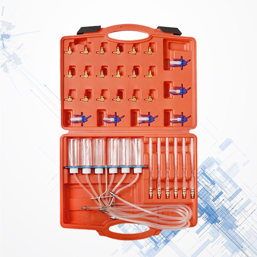 Injector Flow Diagnostic Cylinder Flow Meter Leak Off Tester Kit Common ...