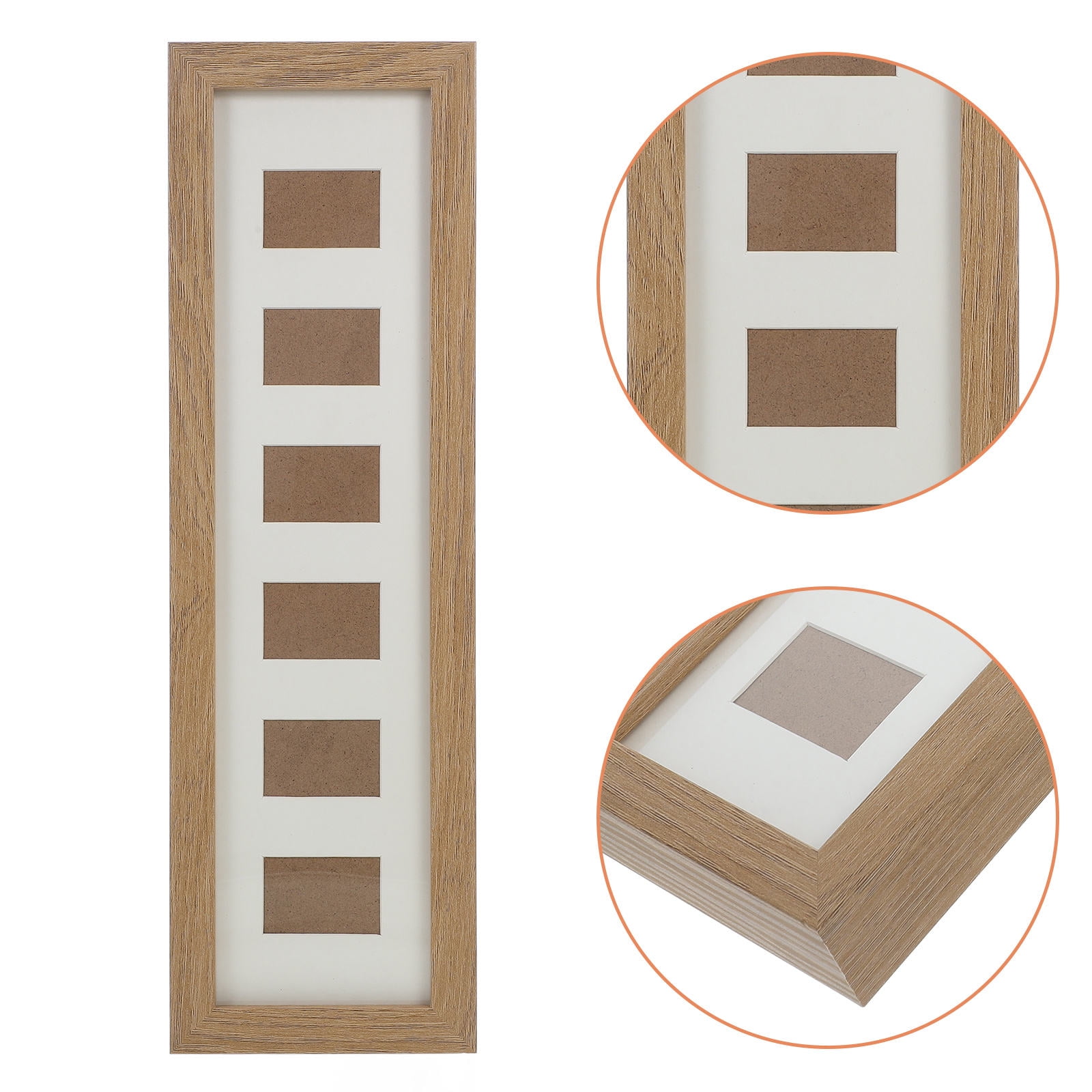 HOMEMAXS Insect Display Case Butterfly Frame Specimen 6 Grid Picture ...