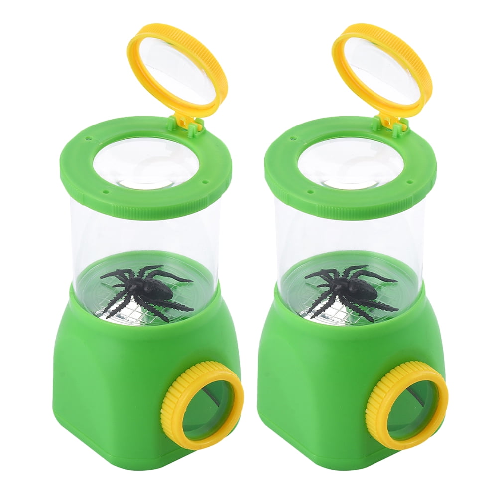 HOMEMAXS Insect Magnifier Boxes Set of 2 for Outdoor Exploration with ...