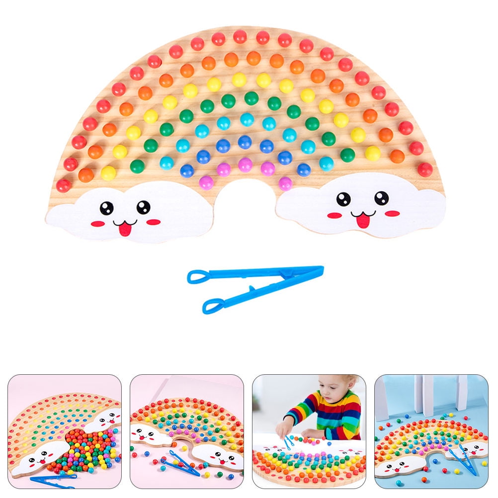 HOMEMAXS Interactive Toys Bead Clipping Toy Safe Plastic Material for ...