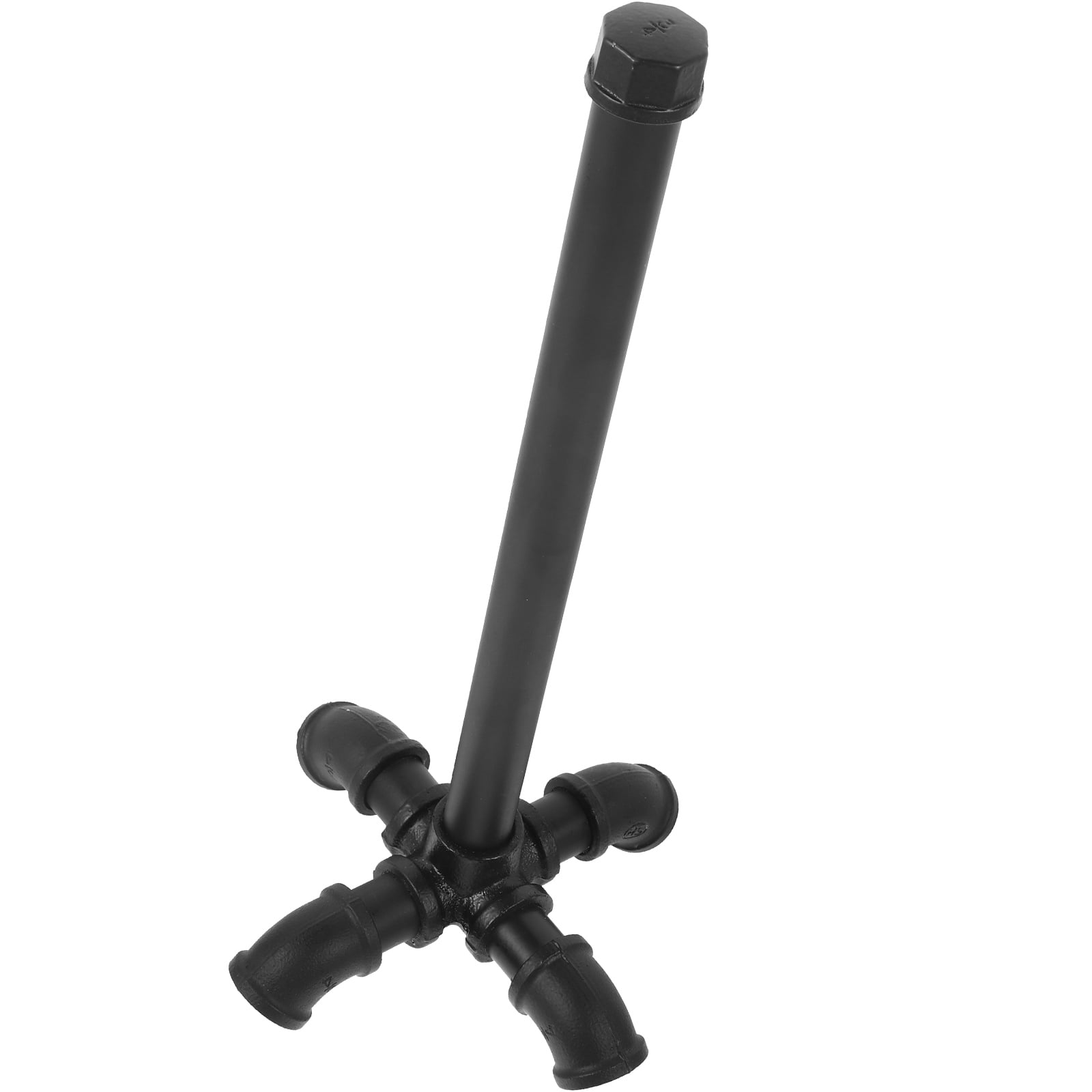 HOMEMAXS Iron Roll Paper Stand Tabletop Standing Paper Towel Holder ...