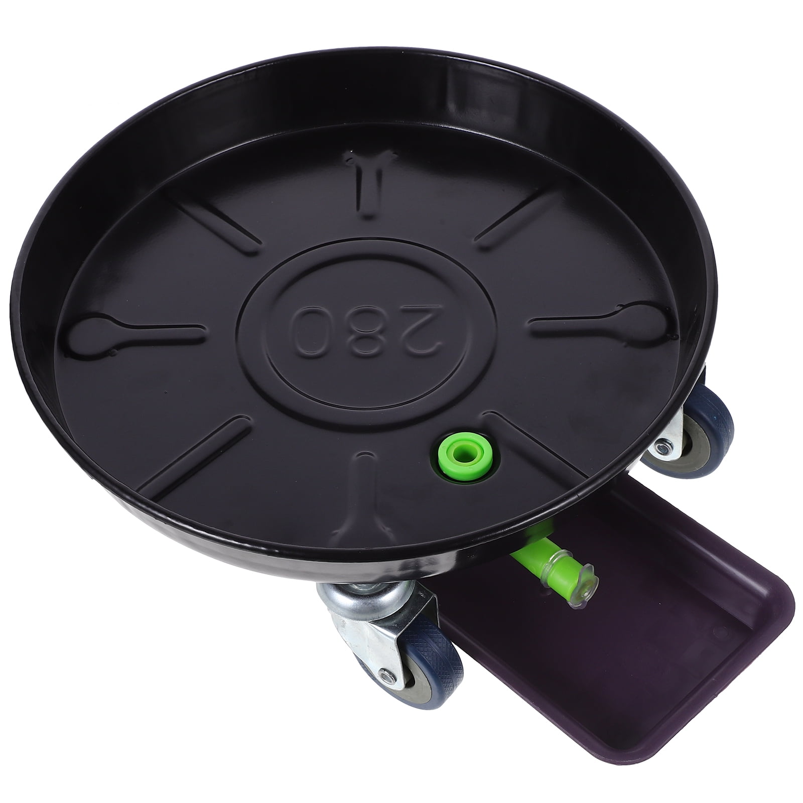 HOMEMAXS Iron Wheel Metal Moving Pot Universal Wheel Thickened Round ...