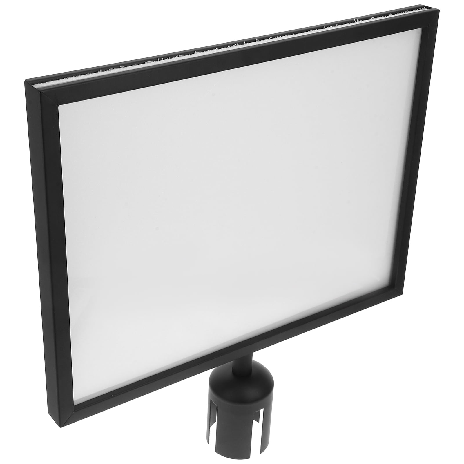 HOMEMAXS Isolation Column Sign Welcome Stand Queue Barrier Holder Easel ...