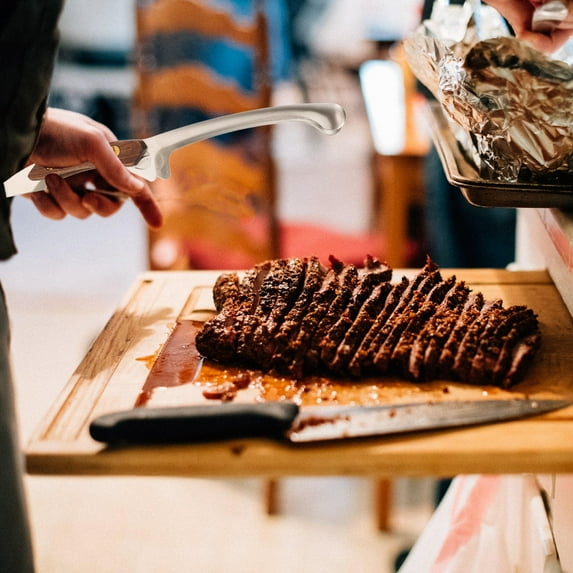 HOMEMAXS Japanese BBQ Tongs Cooking Grill Tongs Non-Slip Tongs Self ...