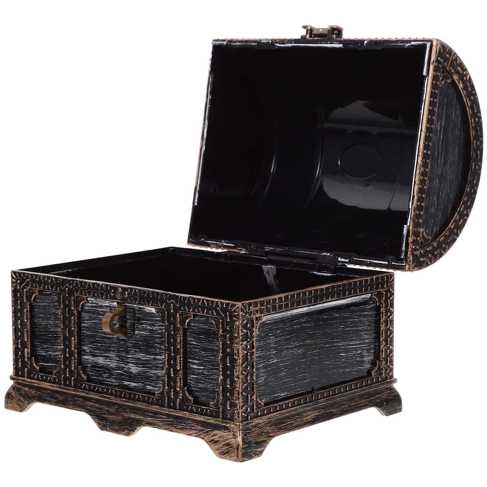 HOMEMAXS Jewelry Storage Case Pirate Treasure Chest Book Decor Child ...