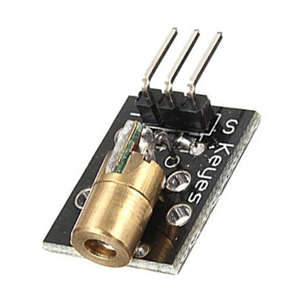 HOMEMAXS KY-008 Transmitter Module 650nm 5V Diode Compatible for AVR ...