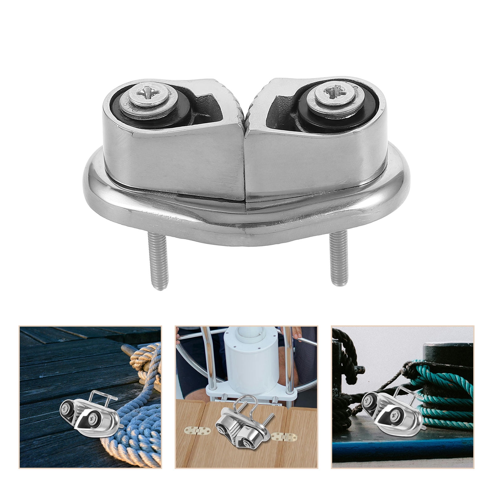 HOMEMAXS Kayak Cam Cleat Boat Stainless Steel Cam Cleat Fast Entry ...