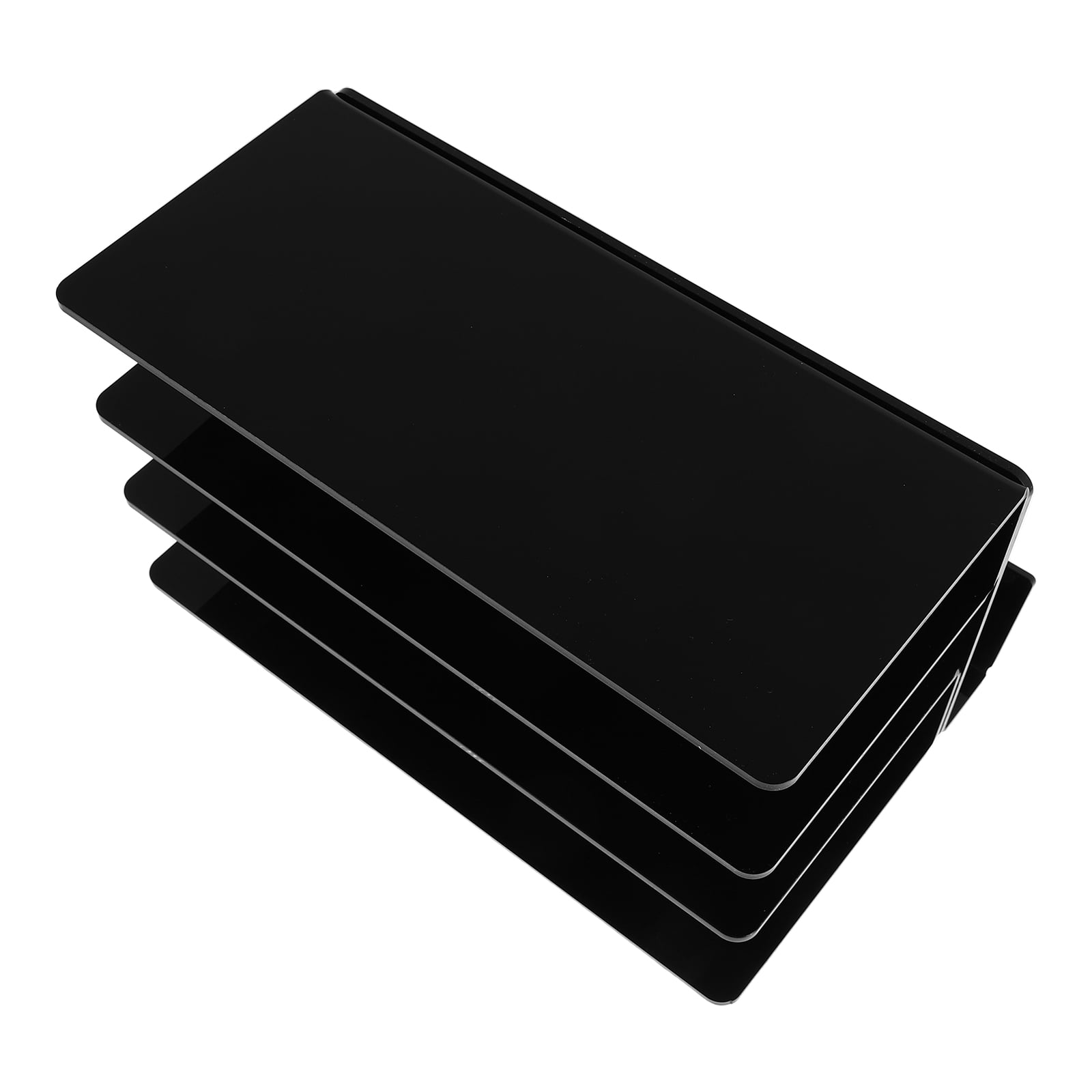 HOMEMAXS Keyboard Mouse Storage Rack 3 Tier Acrylic Keyboard Tray ...