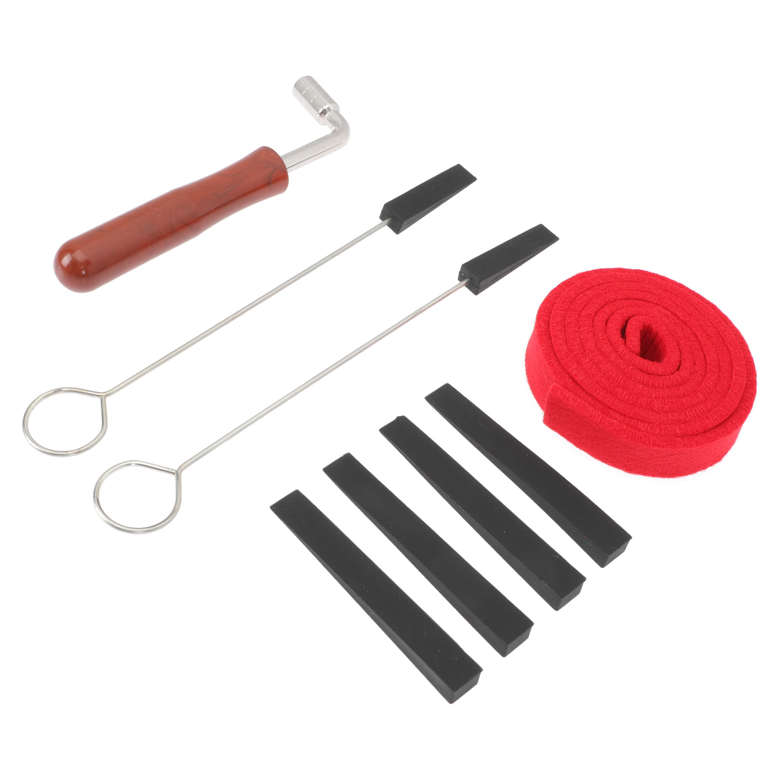 Professional 1 Set Piano Tuning Toolkit with Mutes for Soundproof ...