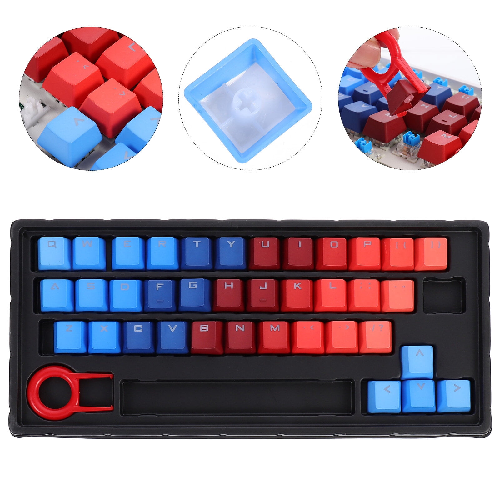 HOMEMAXS Keycap Keyboard Customization Keyboard Accessories 3X2X1.5CM ...