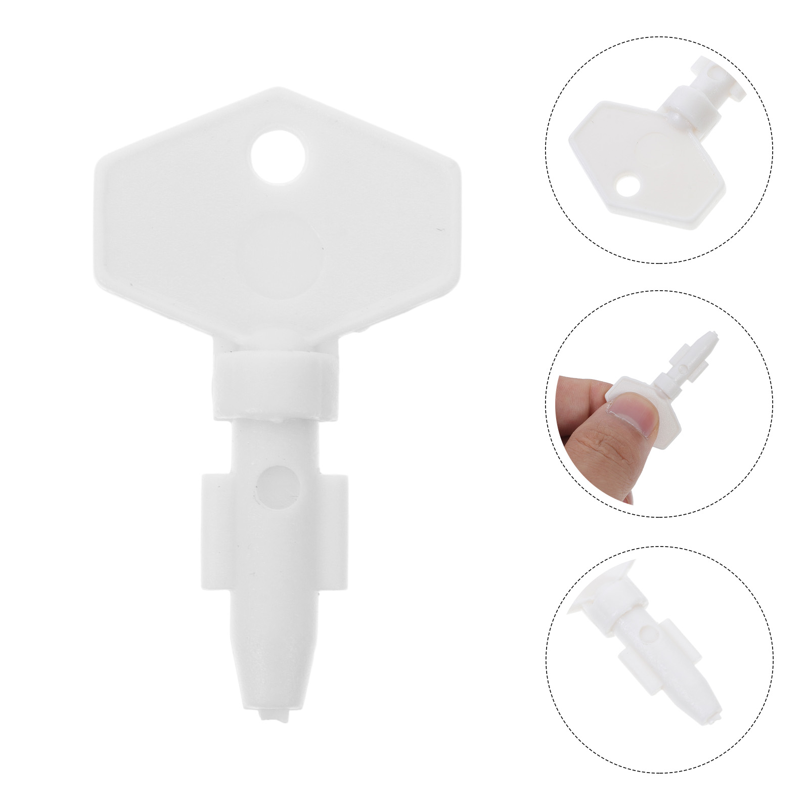 HOMEMAXS Keys for Toilet Paper Dispenser Tissue Box Lock Core - Walmart.com