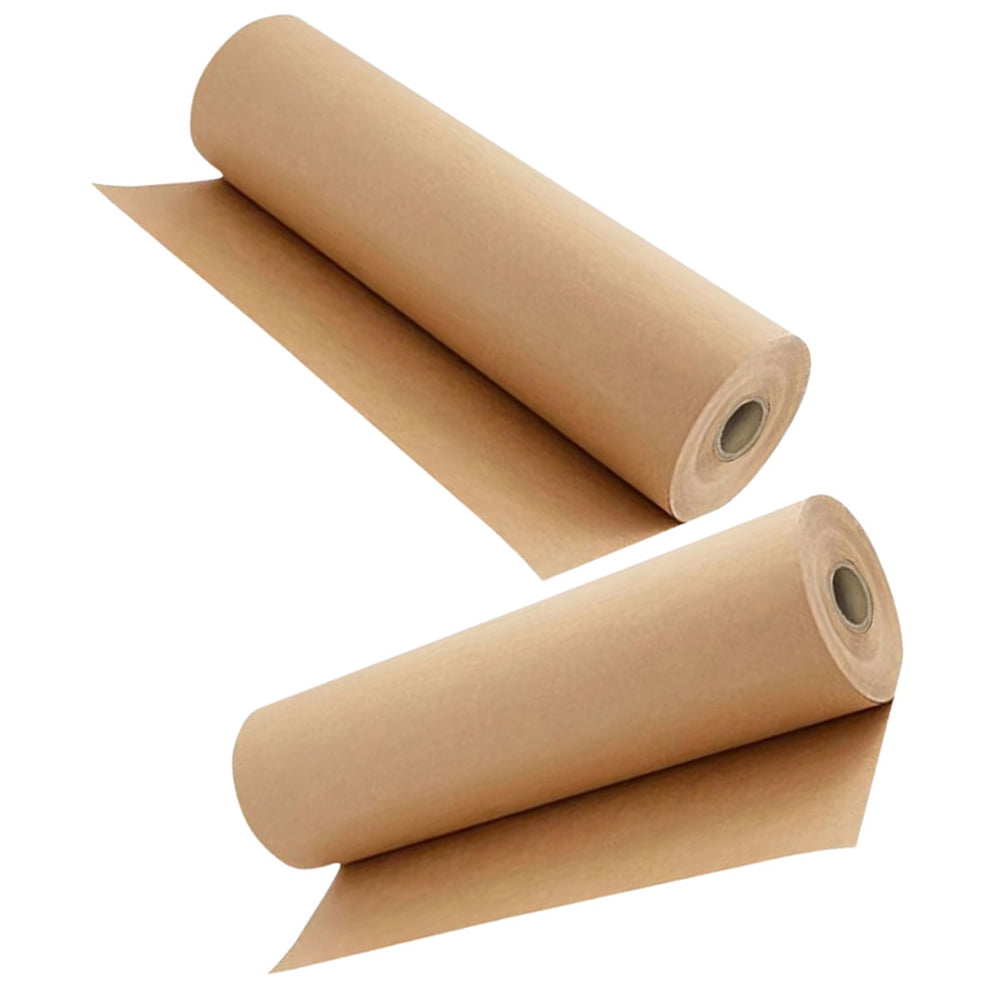 HOMEMAXS Khaki Craft Paper for DIY Projects and Wrapping 2 Rolls ...