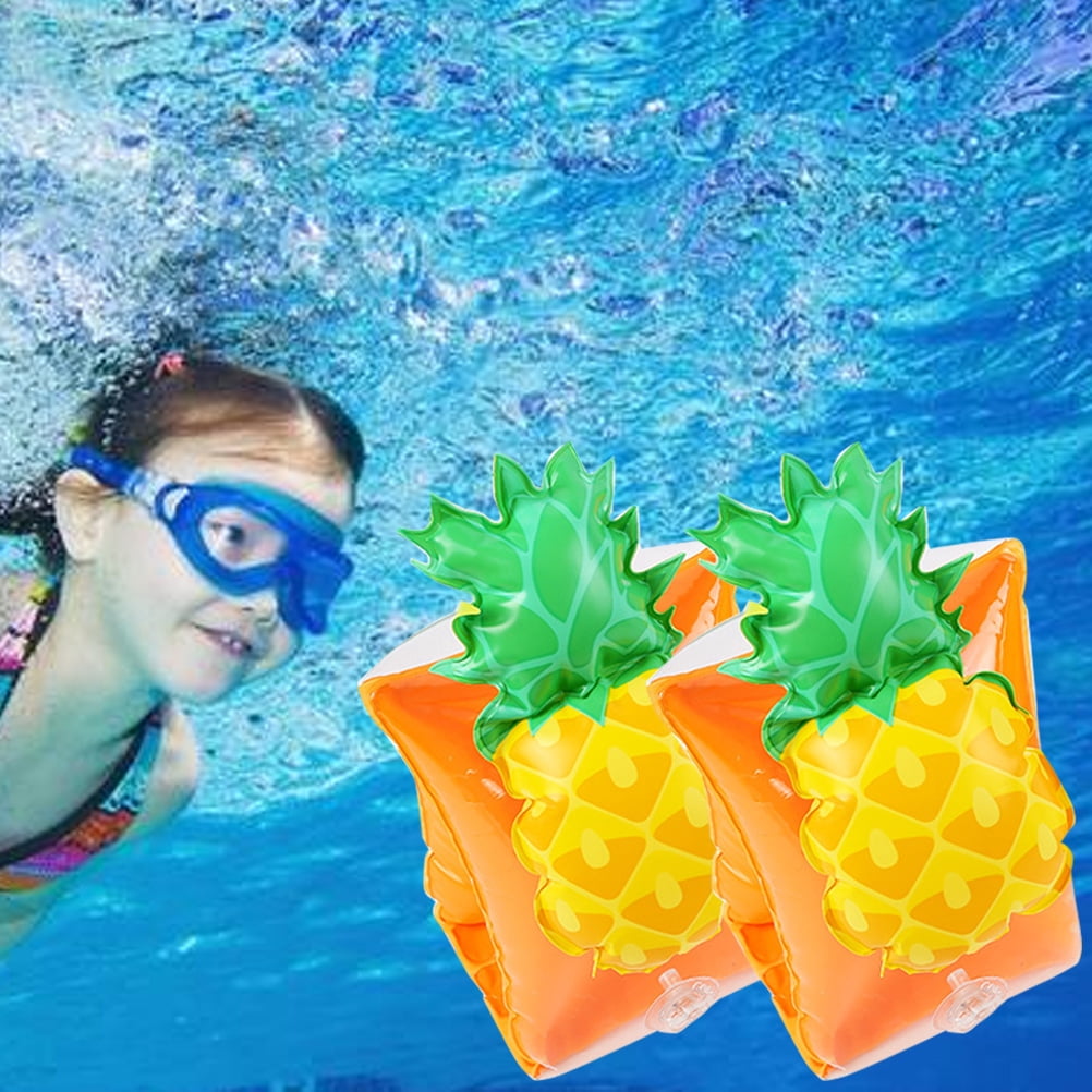 HOMEMAXS Kid Inflatable Arm Rings Float Safety Training Swimming Band ...