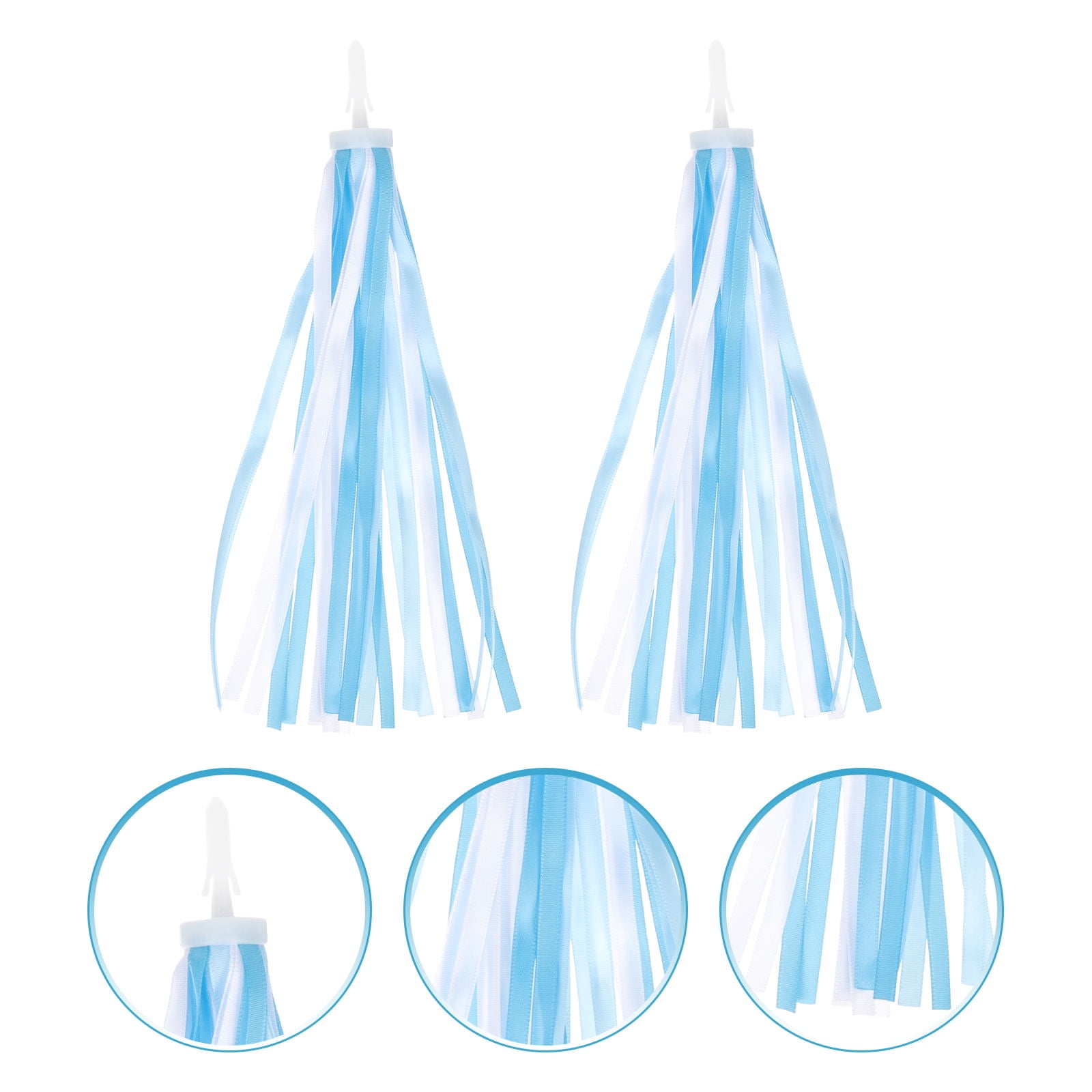 HOMEMAXS Kids Handlebar Streamers Bike Streamer Bike Parade Decorations ...