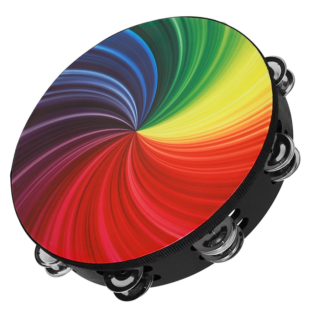 HOMEMAXS Kids Musical Instruments Tambourines for Adults Hand Bell Drum ...