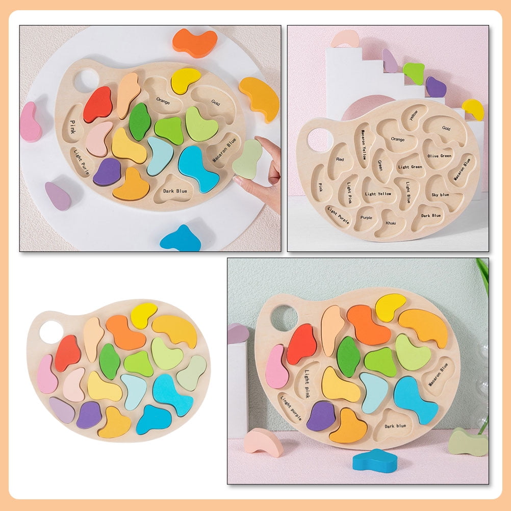 Kids Toy Color Matching Puzzle for Early Education Synthetic Material ...