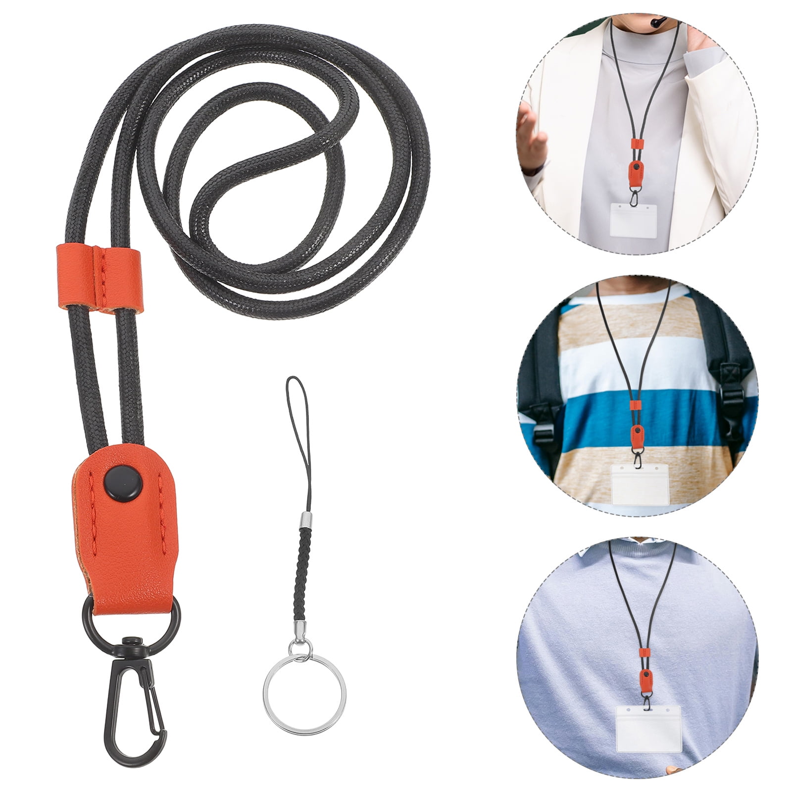 HOMEMAXS Kit Name Tag Lanyard for Chest Badges - Walmart.com
