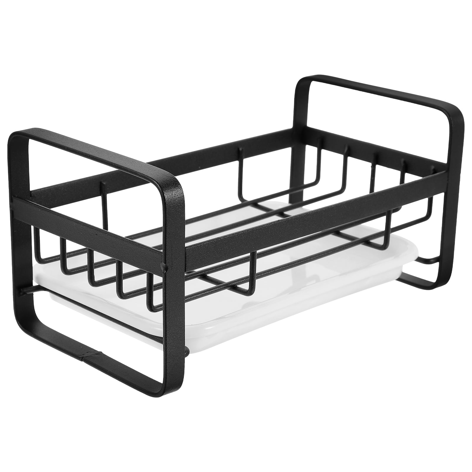 Kitchen Bowl Dishwashing Rack Removable Tray Sponge Holder 18.5X10CM ...