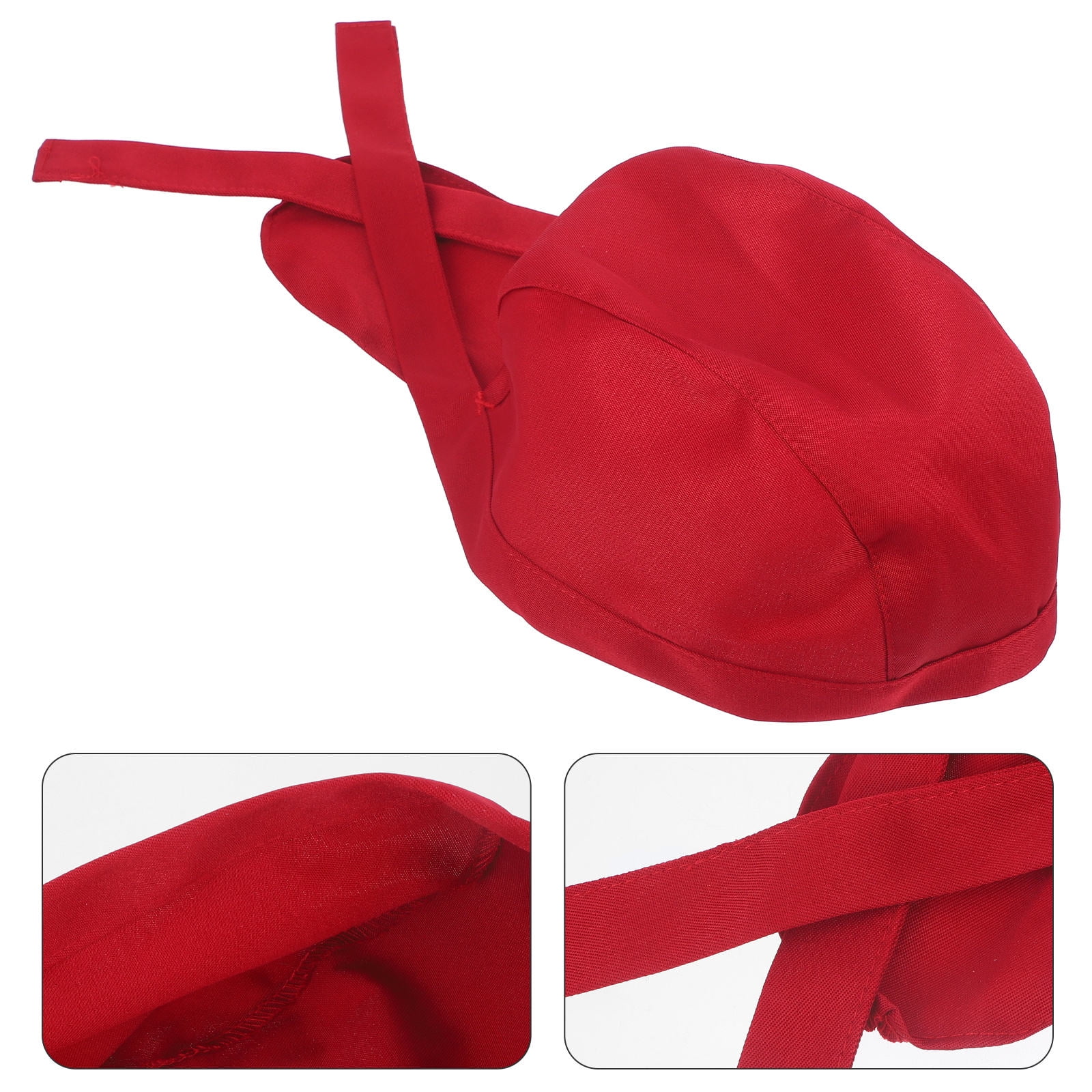 HOMEMAXS Kitchen Cook Hat Restaurant Uniform Caps Portable Chef Stylish ...