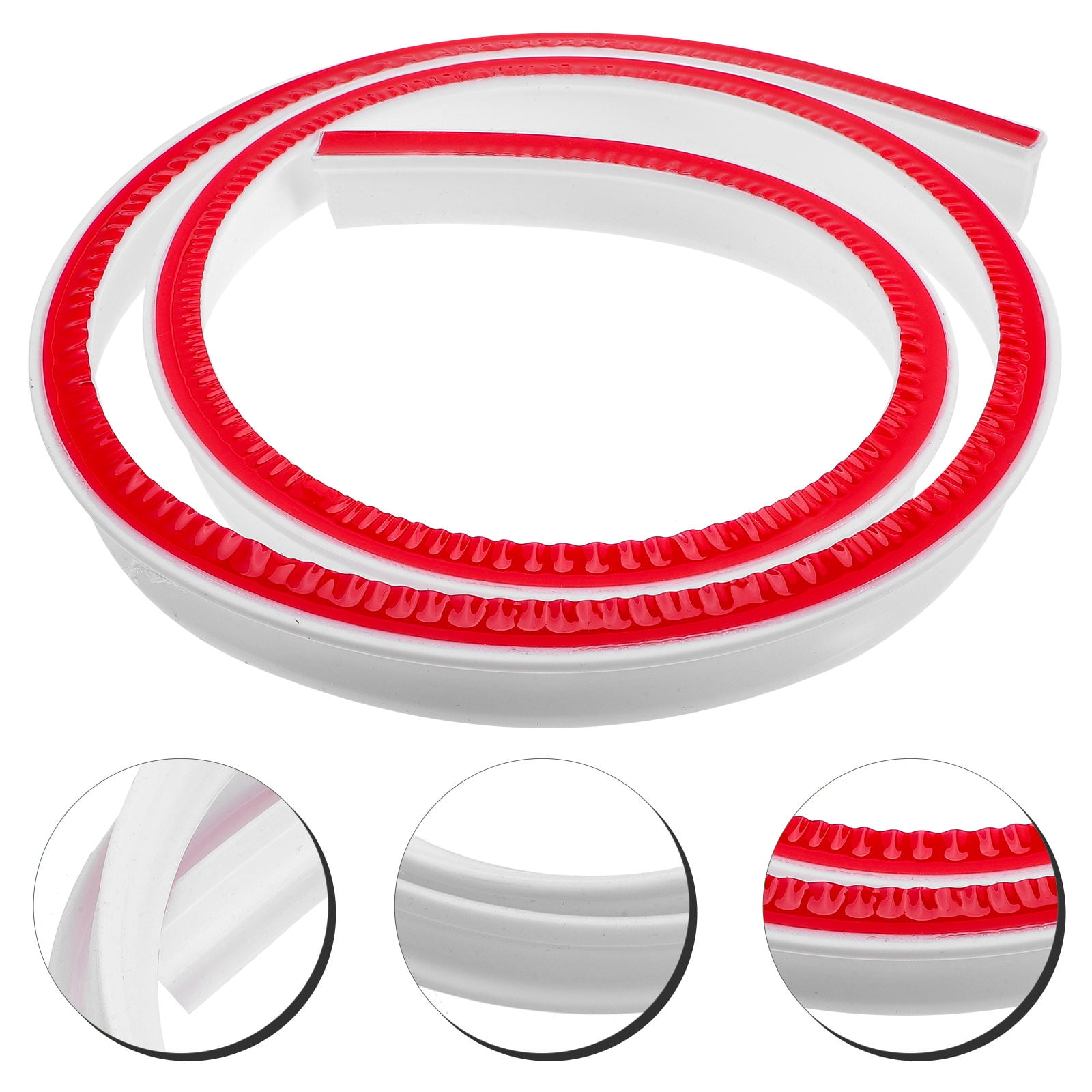 HOMEMAXS Kitchen Counter Splatter Guard Room Seal Floor Water Barrier ...