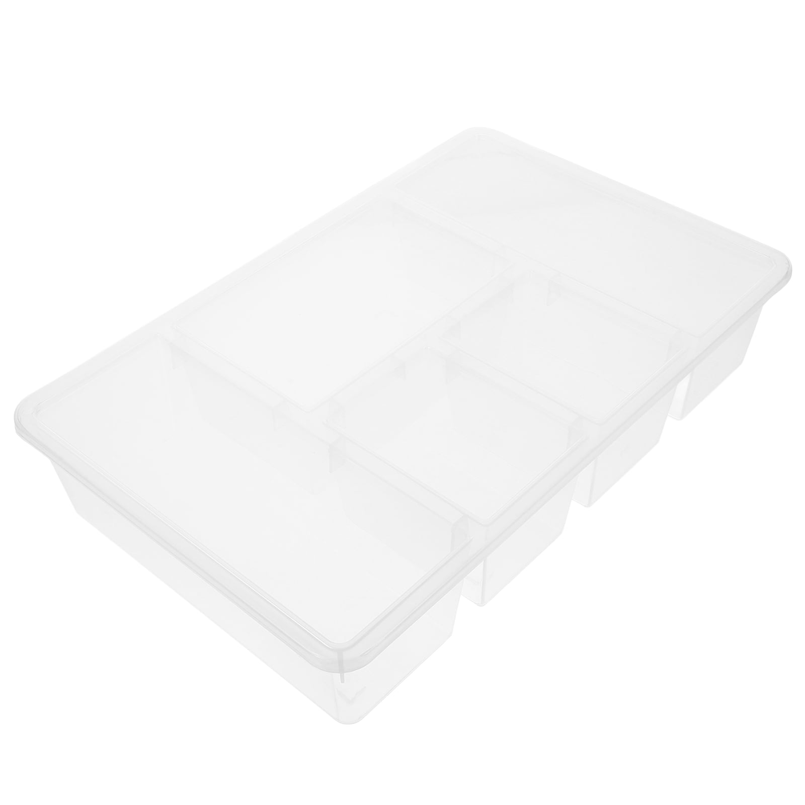 HOMEMAXS Kitchen Crisper Charcuterie Board with Lid Veggie Small Travel ...