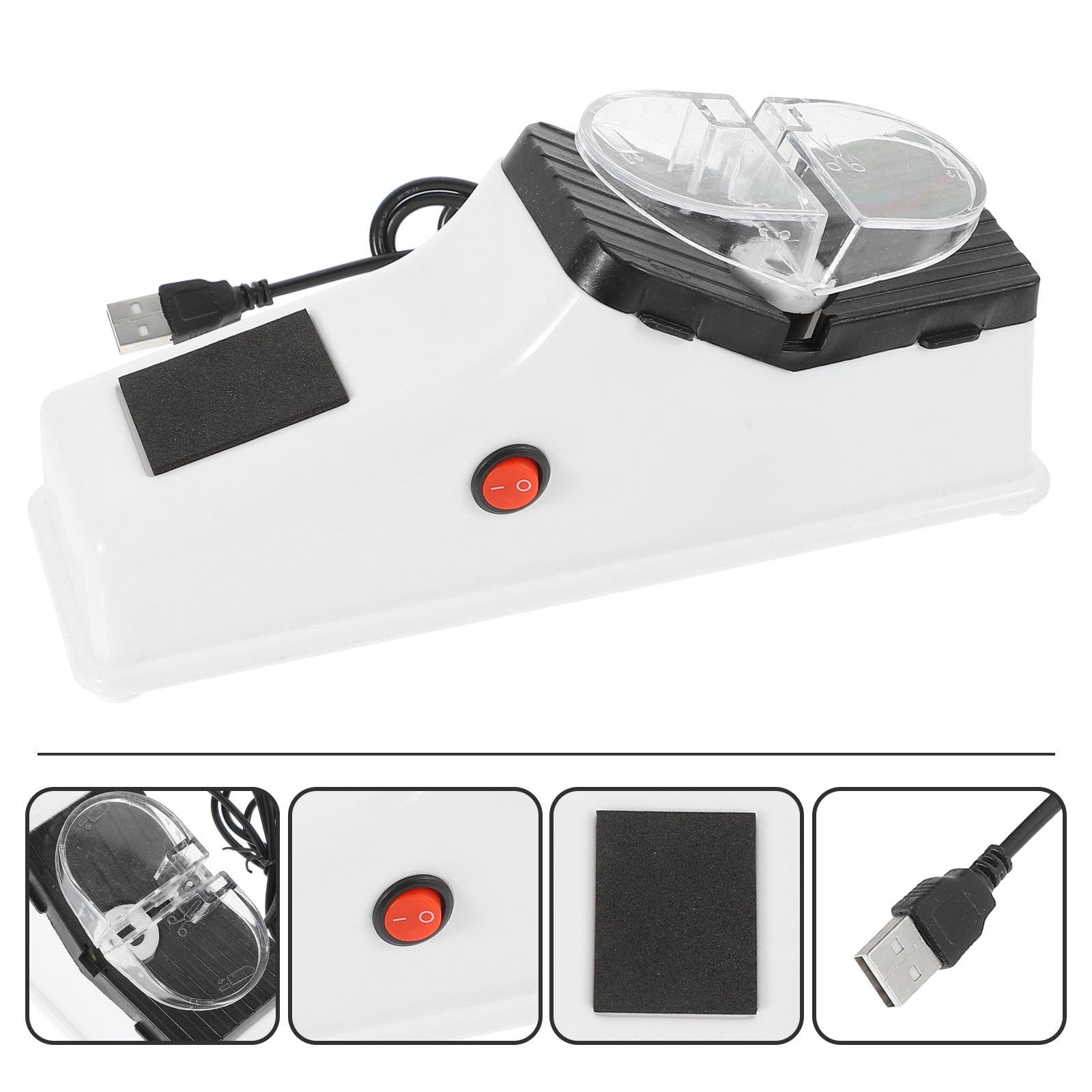 Kitchen Handheld Electric Sharpener Knife Sharpeners Restaurant Tool ...