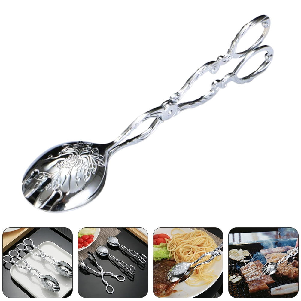 Kitchen Supplies Cooking Clip Serving Buffet Stainless Silver - Walmart.com