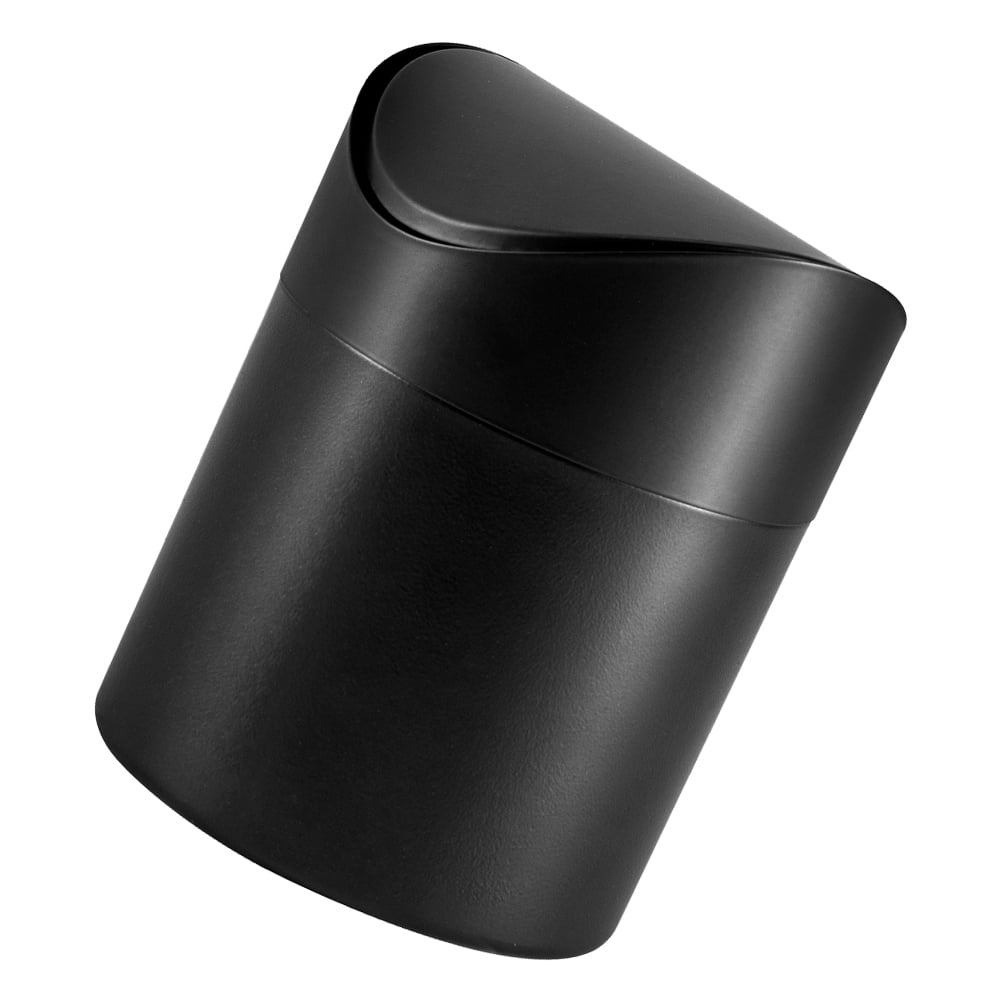 HOMEMAXS Kitchen Waste Bin Mesh Trash Can Trendy Wallet Mini Black ...