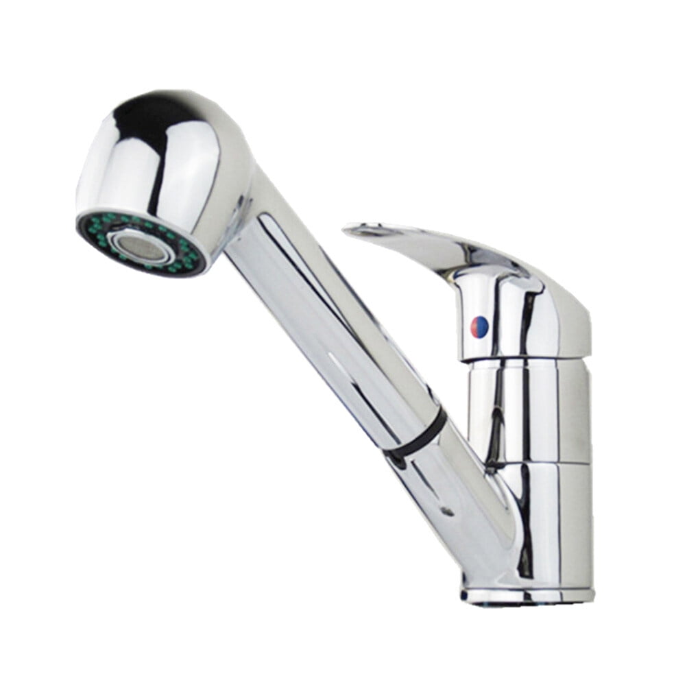 HOMEMAXS Kitchen Zinc Alloy Sink Tap Hot and Cold Basin Water Tap Home ...